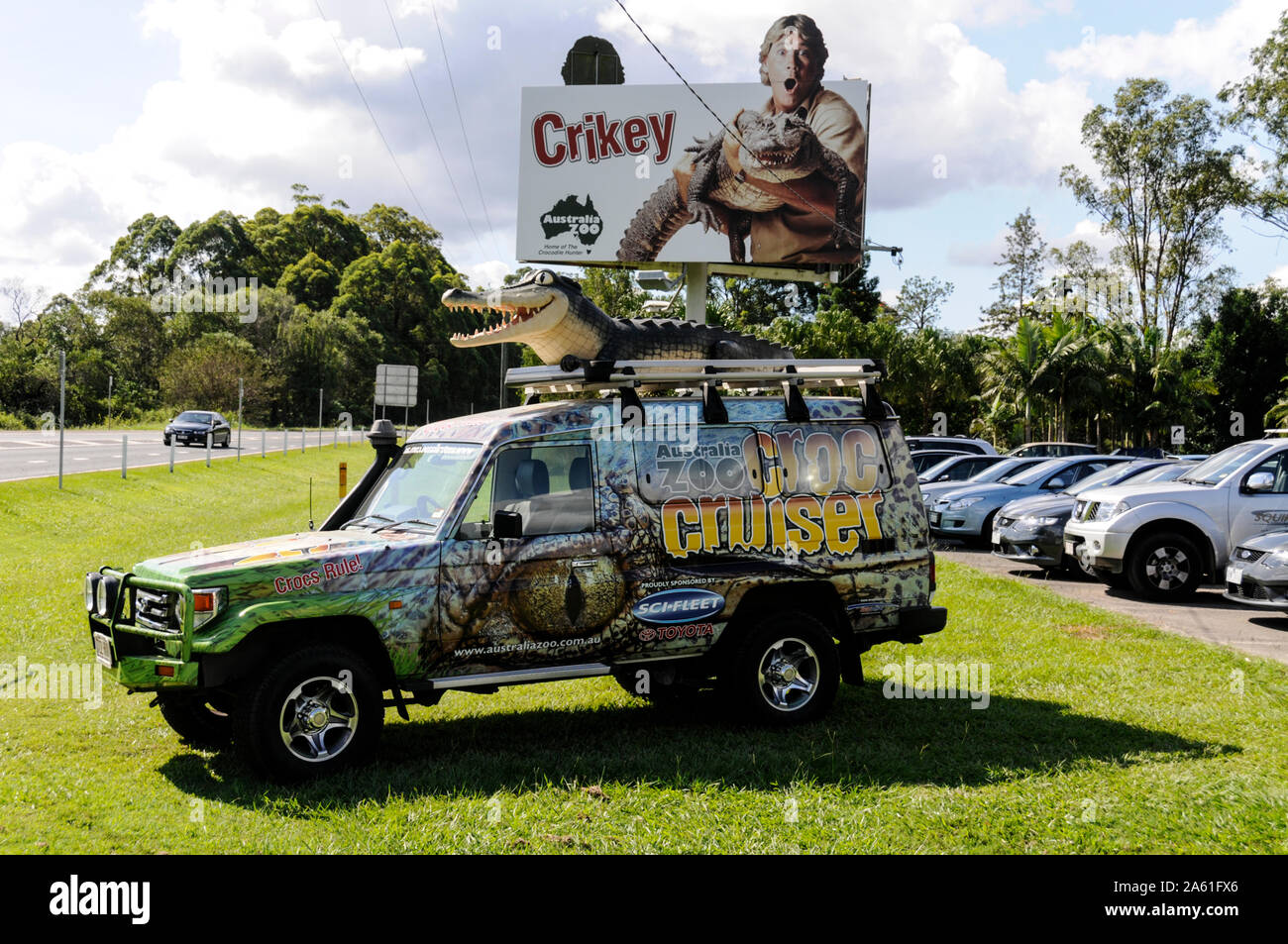 Australia zoo vehicle hi-res stock photography and images - Alamy
