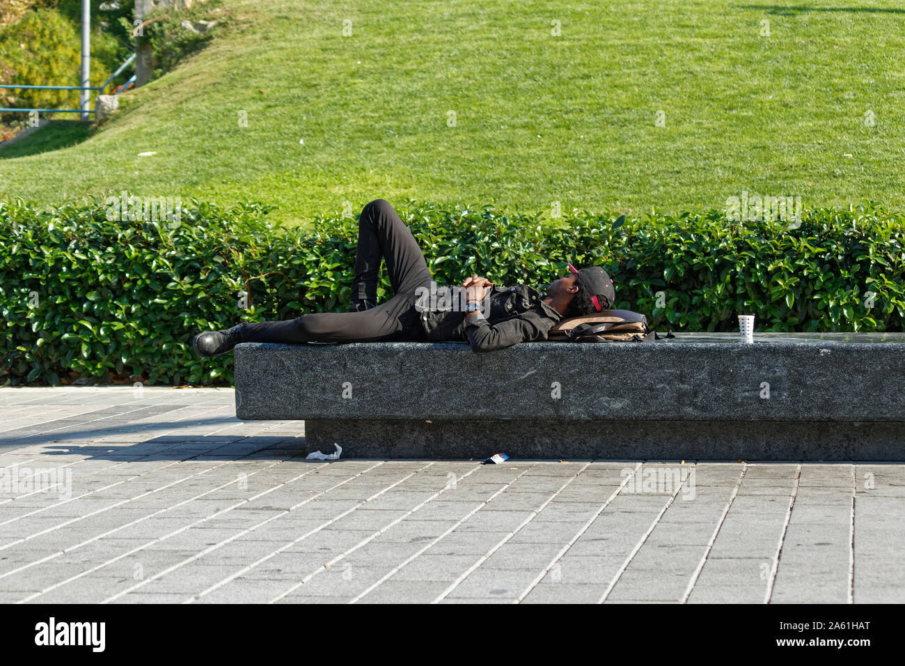 Turkey istanbul homeless poverty hi-res stock photography and images ...