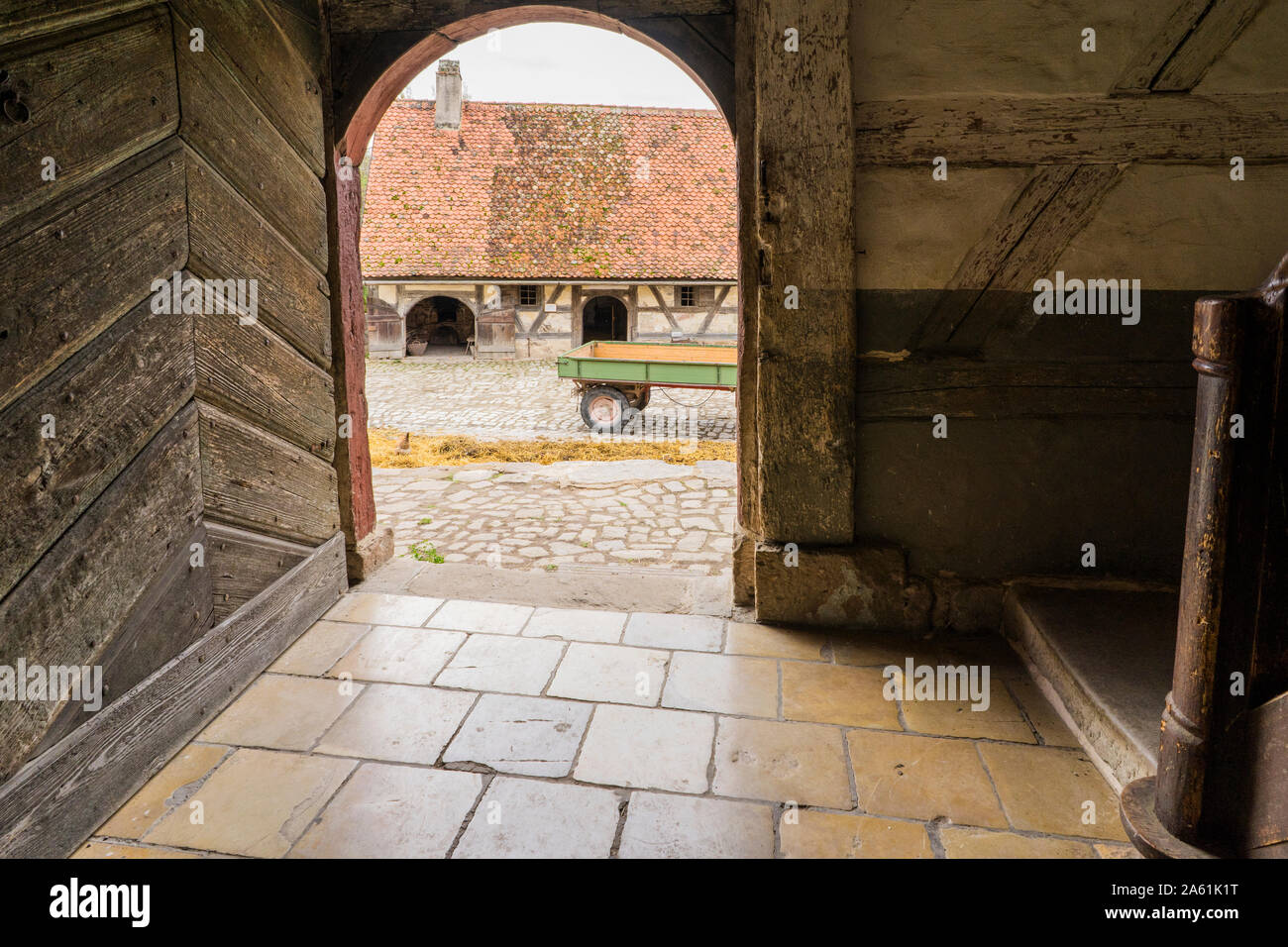 Bad Windsheim, Germany - 16 October 2019: Interior views of a german ...