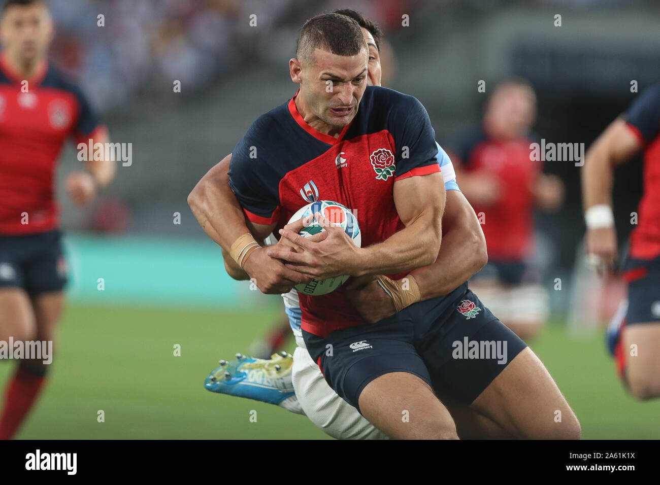 Jonny May of England during the World Cup Japan 2019, Pool C rugby ...