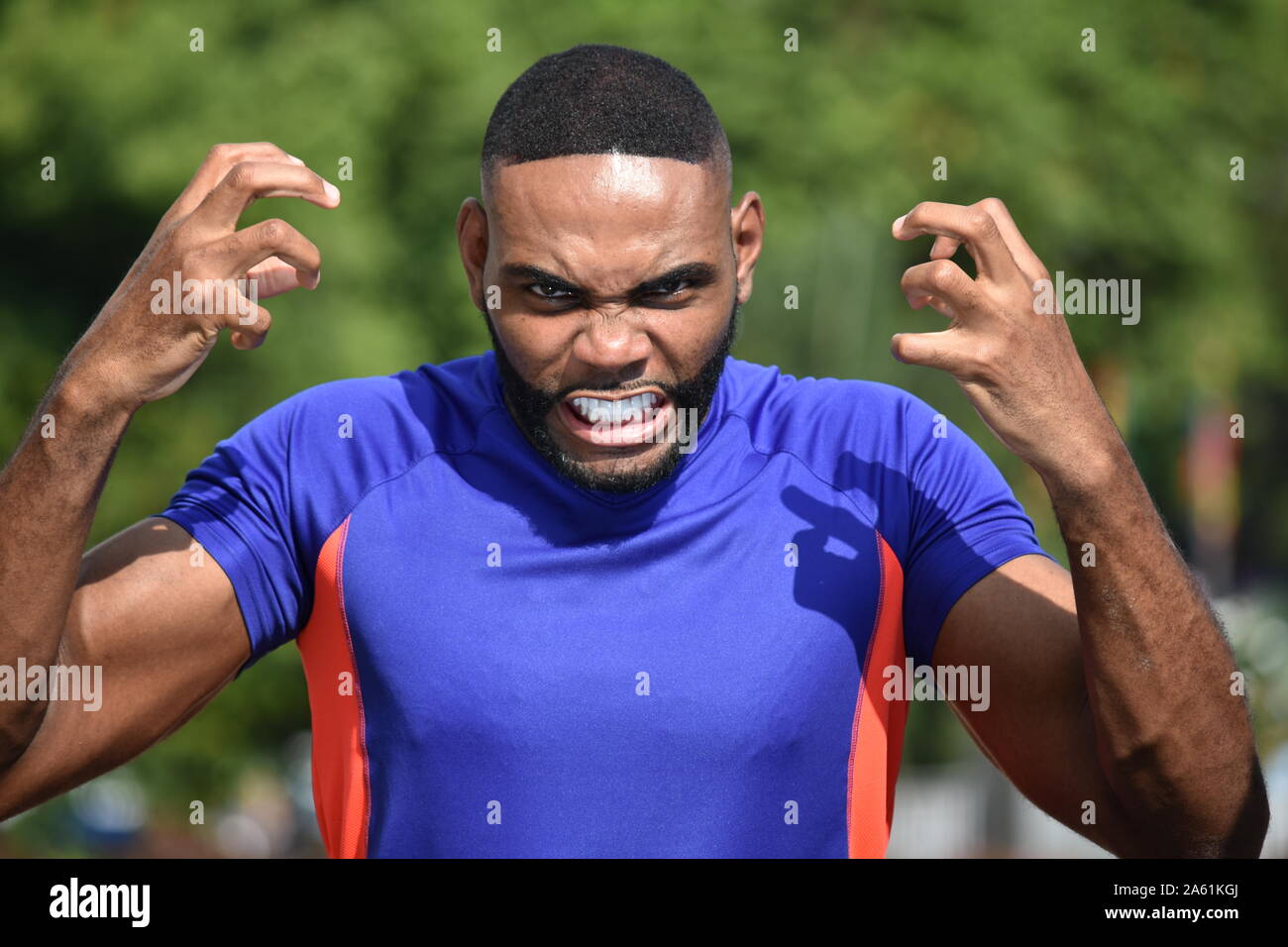 Anxious athlete hi-res stock photography and images - Alamy