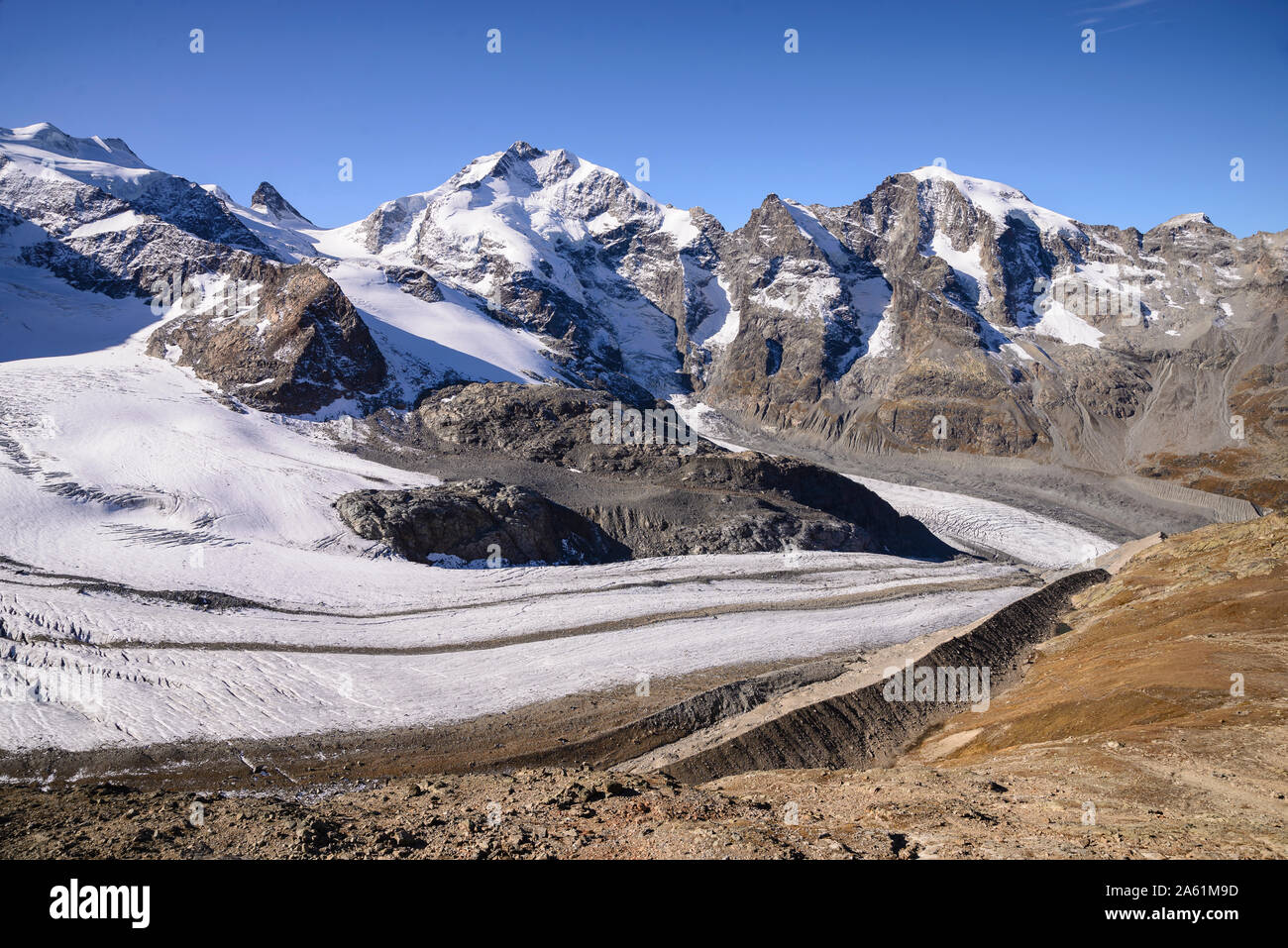 Diavolezza, Gletscher, Graubünden, Schweiz, Europa Stock Photo - Alamy