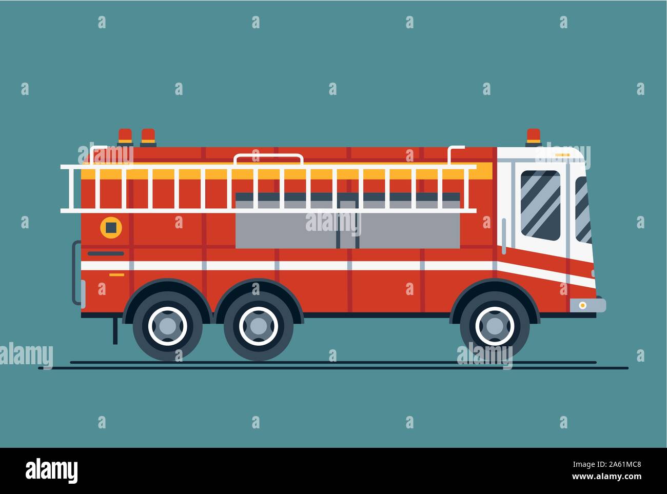 Fire department operations Stock Vector Images - Alamy