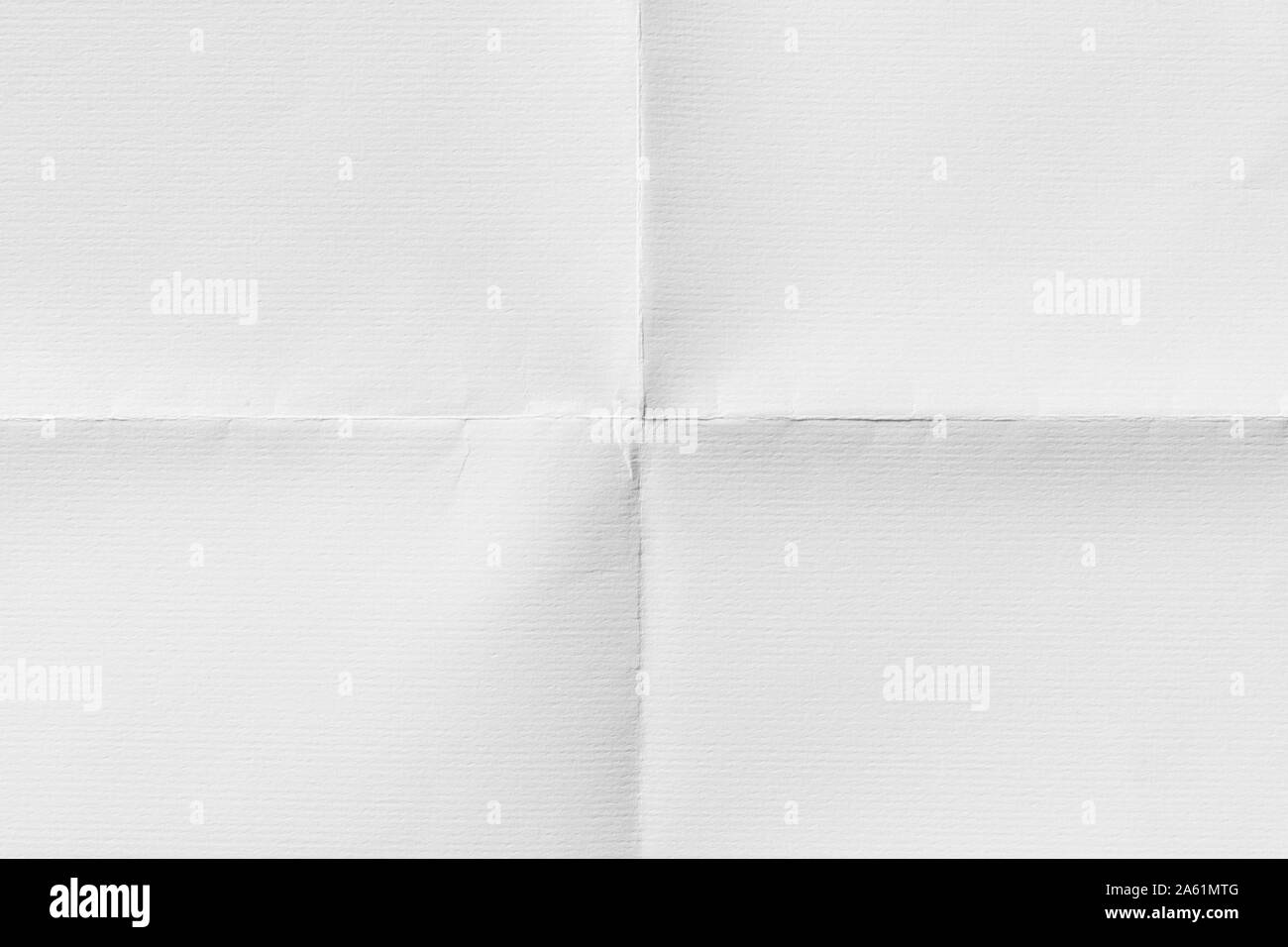 Close-up of old paper folded in four, texture background Stock Photo ...