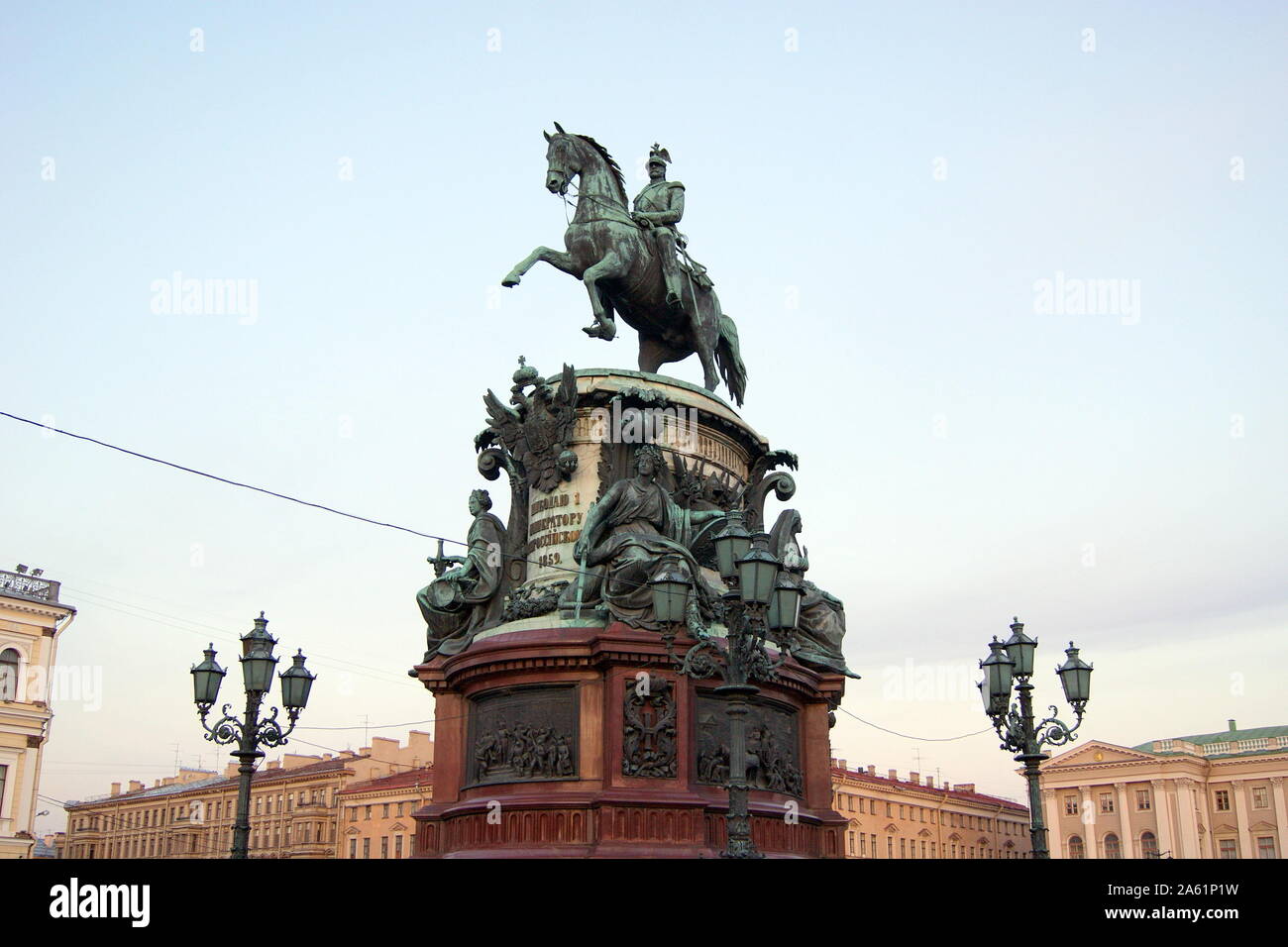 Monument to tsar nicholas i hi-res stock photography and images - Alamy