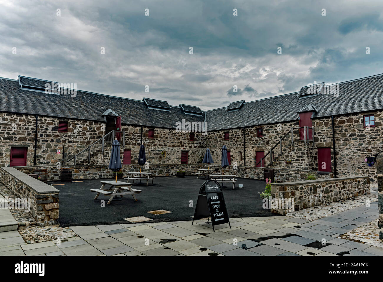 The Torabhaig Distillery on the Isle of Skye -views Stock Photo - Alamy
