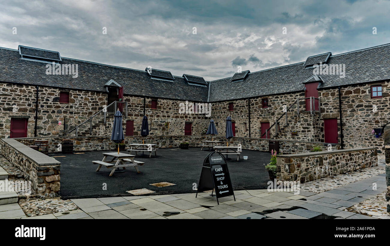 The Torabhaig Distillery on the Isle of Skye -views Stock Photo - Alamy