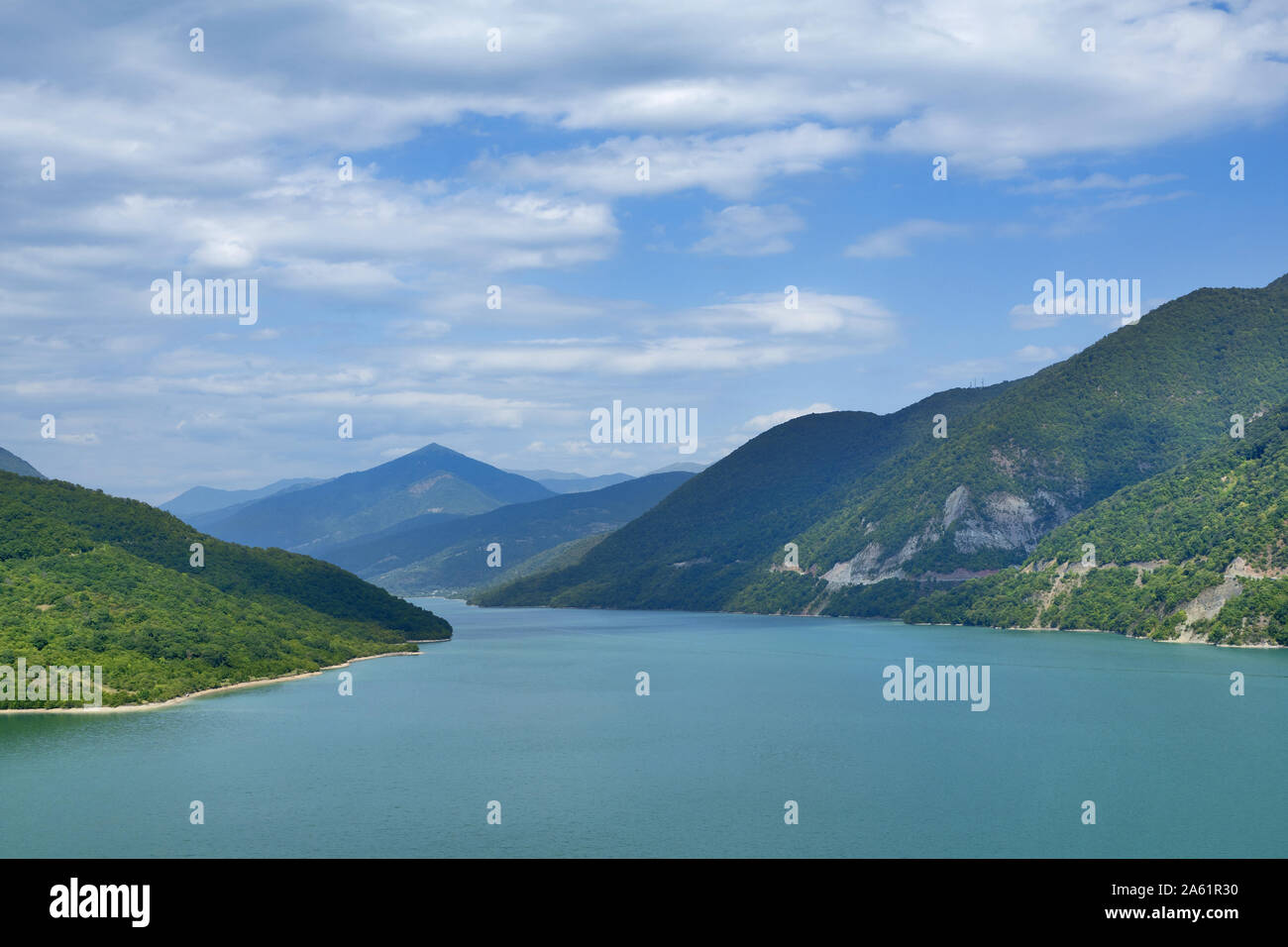 Georgia, Caucasus: Enguri Dam Stock Photo - Alamy
