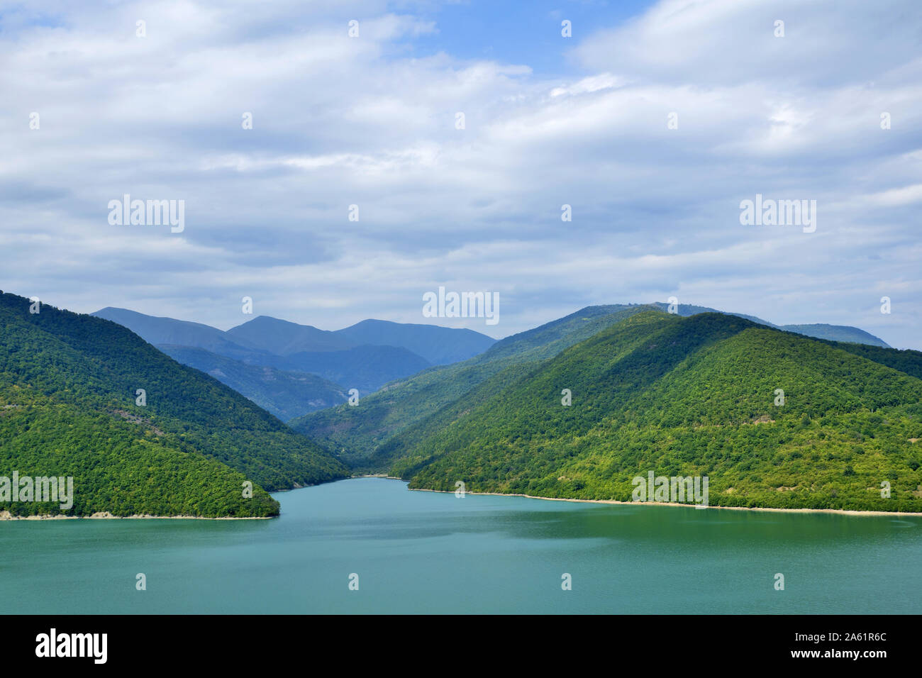 Georgia, Caucasus: Enguri Dam Stock Photo - Alamy