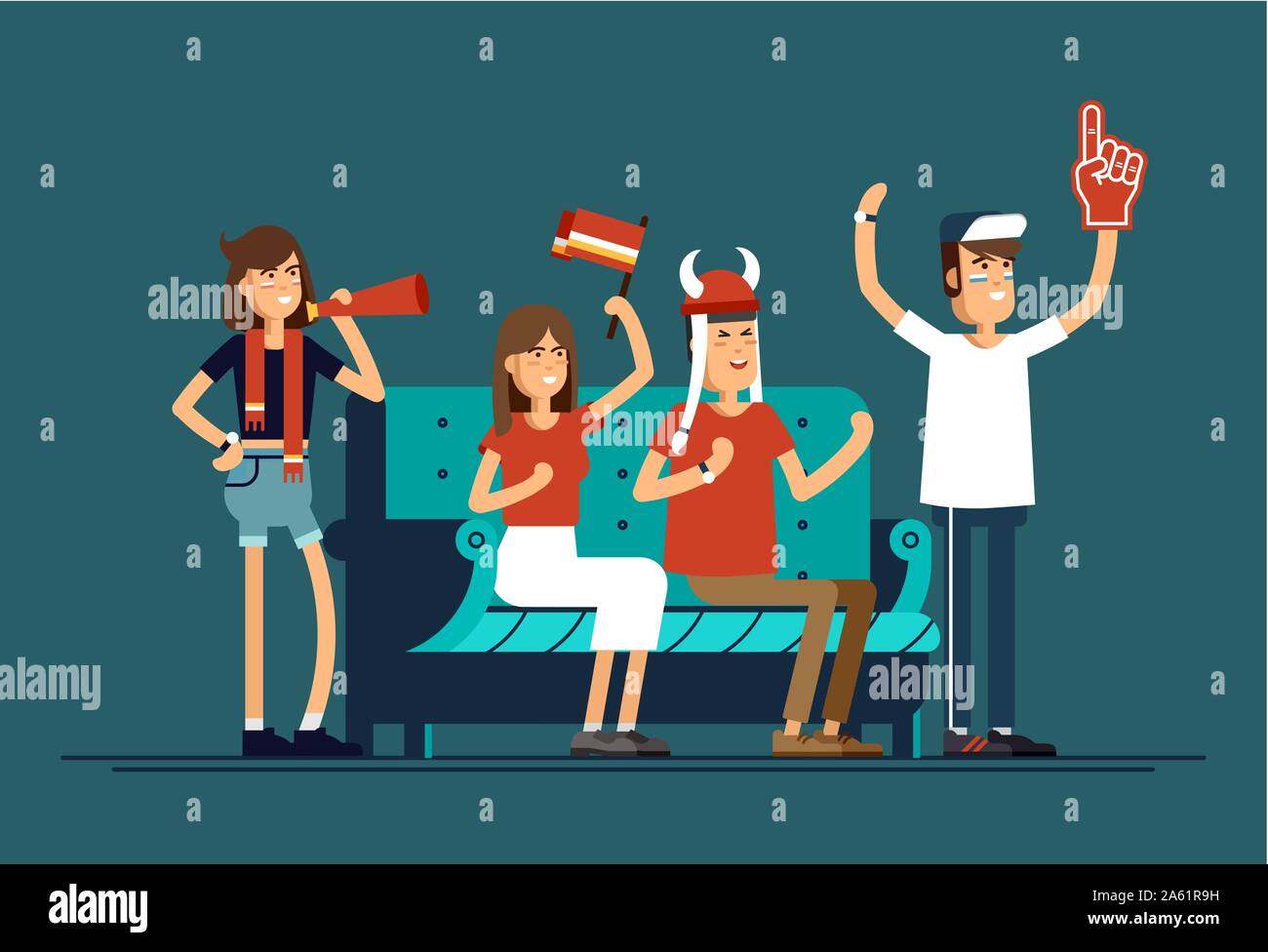 Baseball enthusiast Stock Vector Images - Alamy