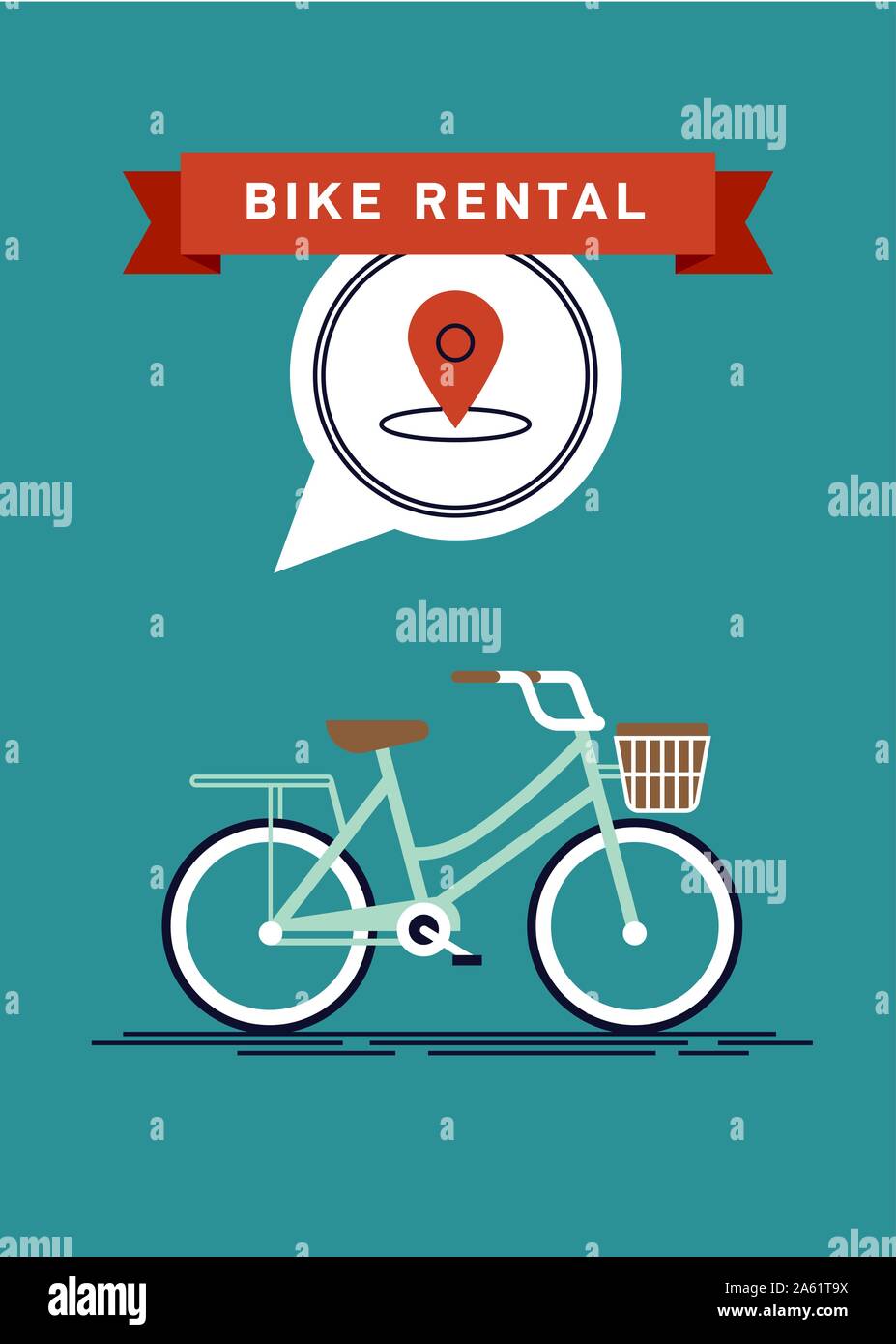 Bicycle city tours Stock Vector Images - Alamy