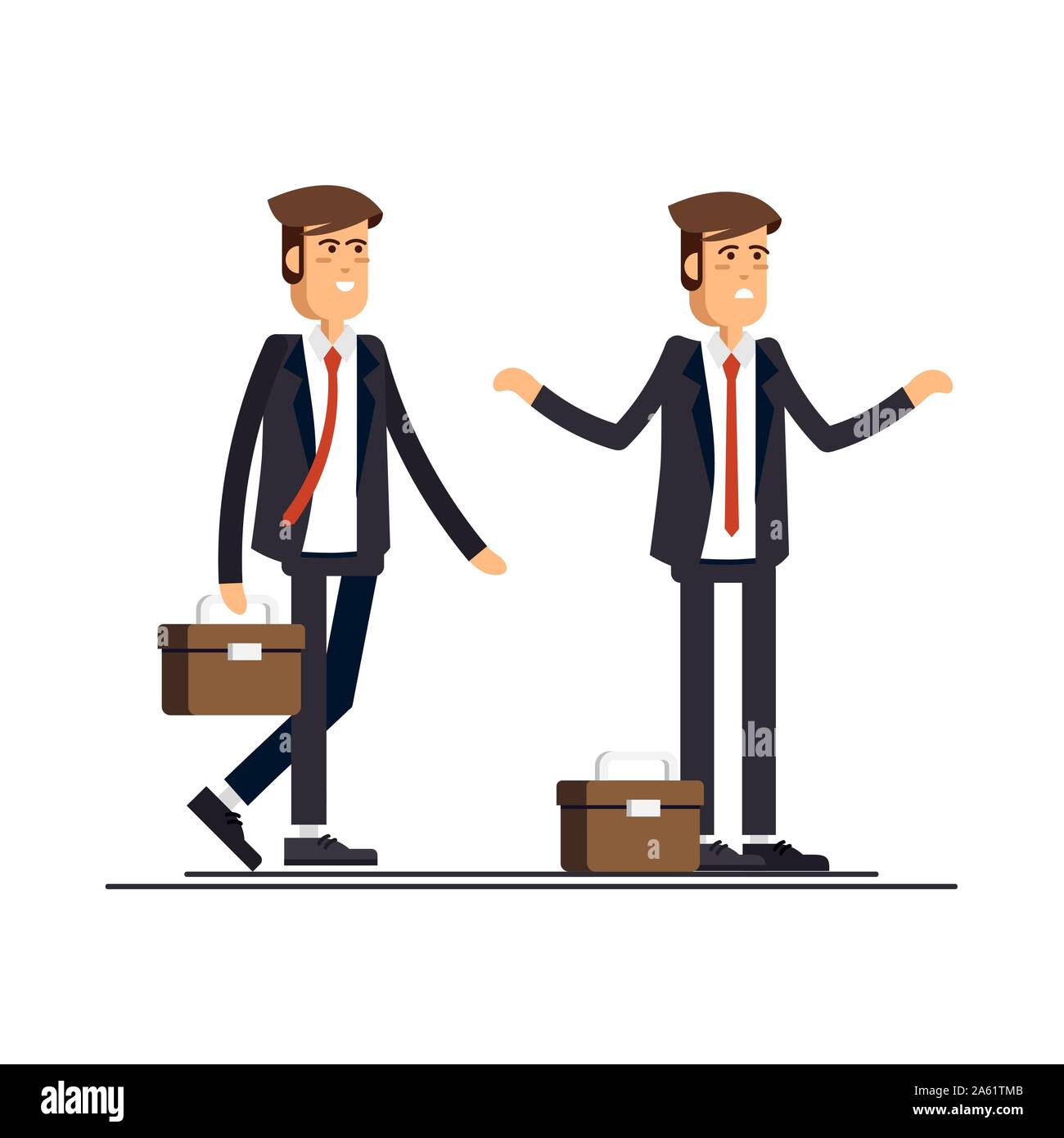 Good job concept boss Cut Out Stock Images & Pictures - Alamy