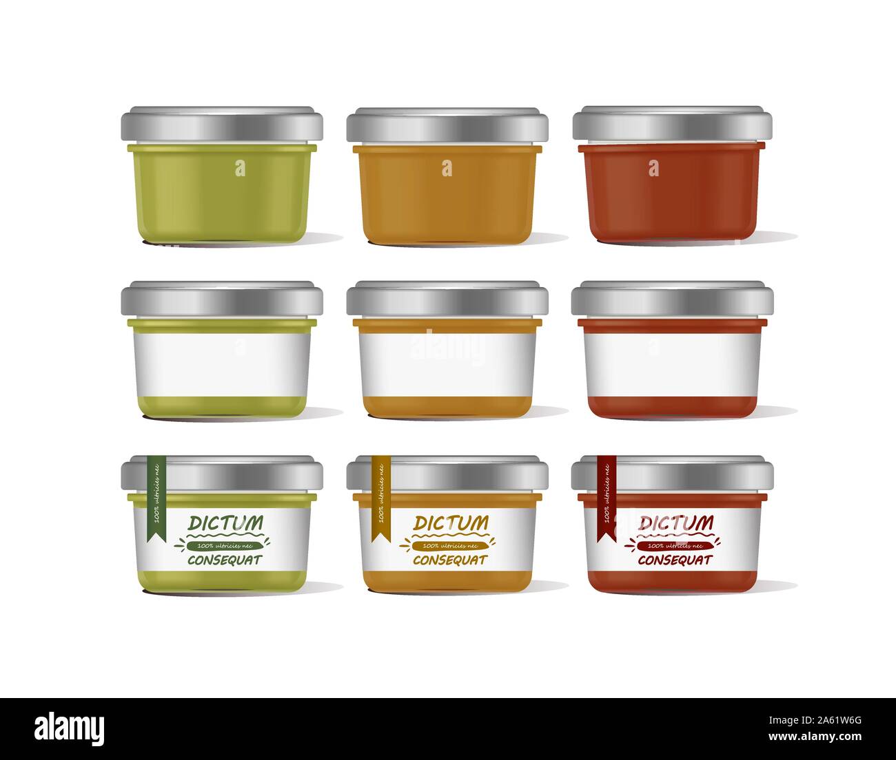 Baby Food Jar Label Template