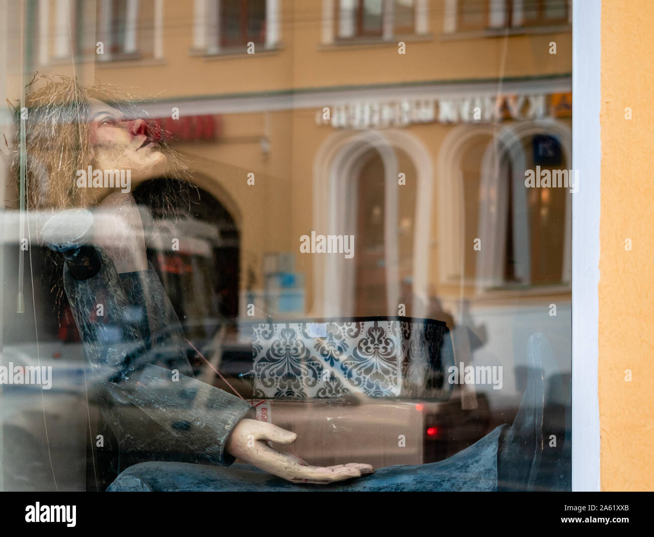 Moscow, Russia - September 14, 2019: Dolls depicting fairytale heroes ...