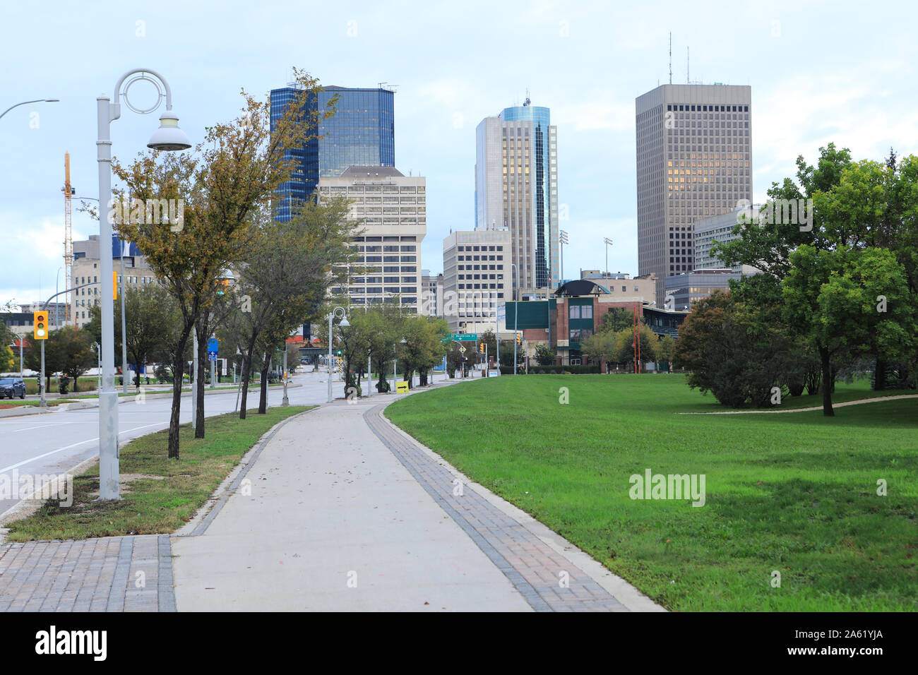 Skyscraper in winnipeg manitoba canada hi-res stock photography and ...