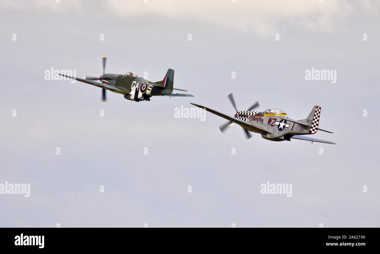 P 51 mustang shark mouth hi-res stock photography and images - Alamy