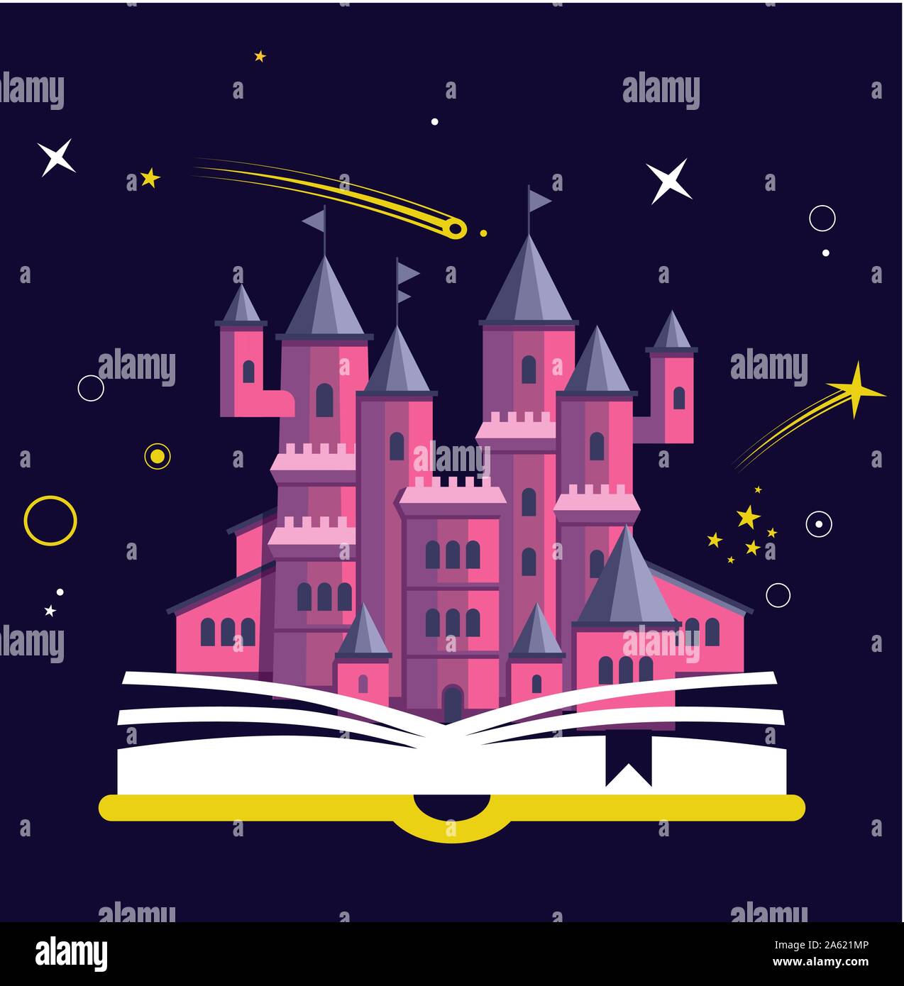 Kids kingdom Stock Vector Images - Alamy