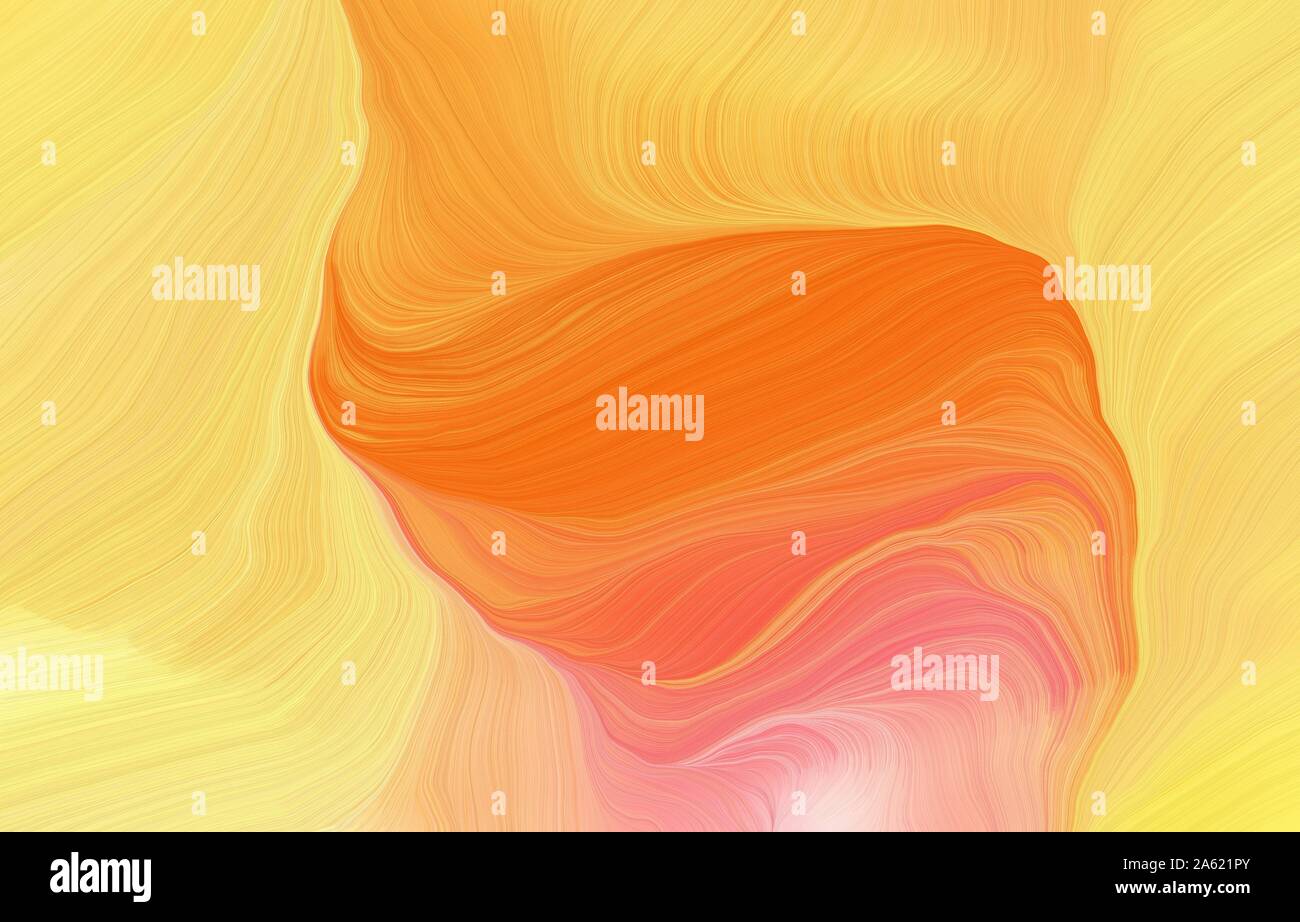 curved speed lines background or backdrop with khaki, tomato and sandy ...