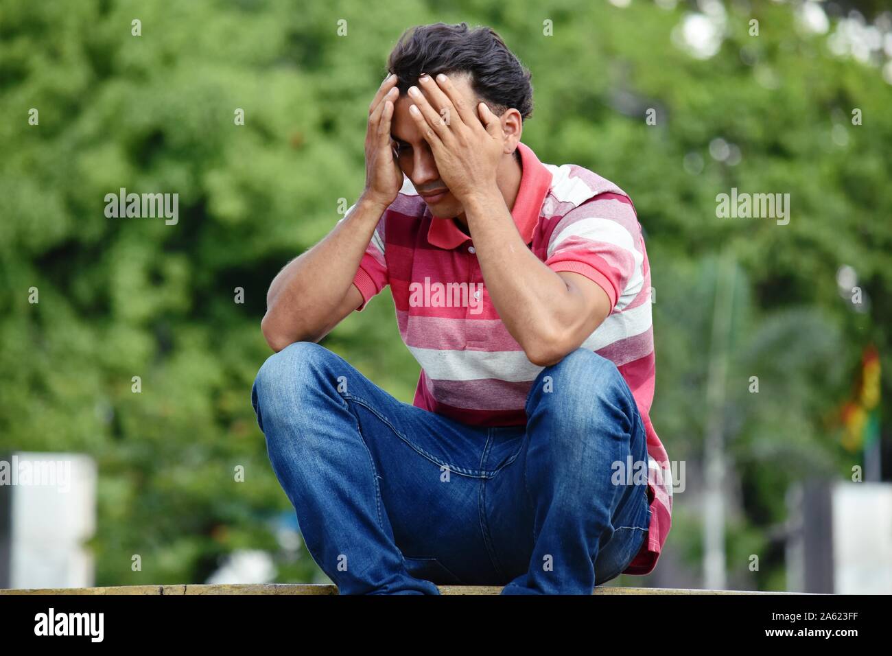 American anxiety hi-res stock photography and images - Alamy