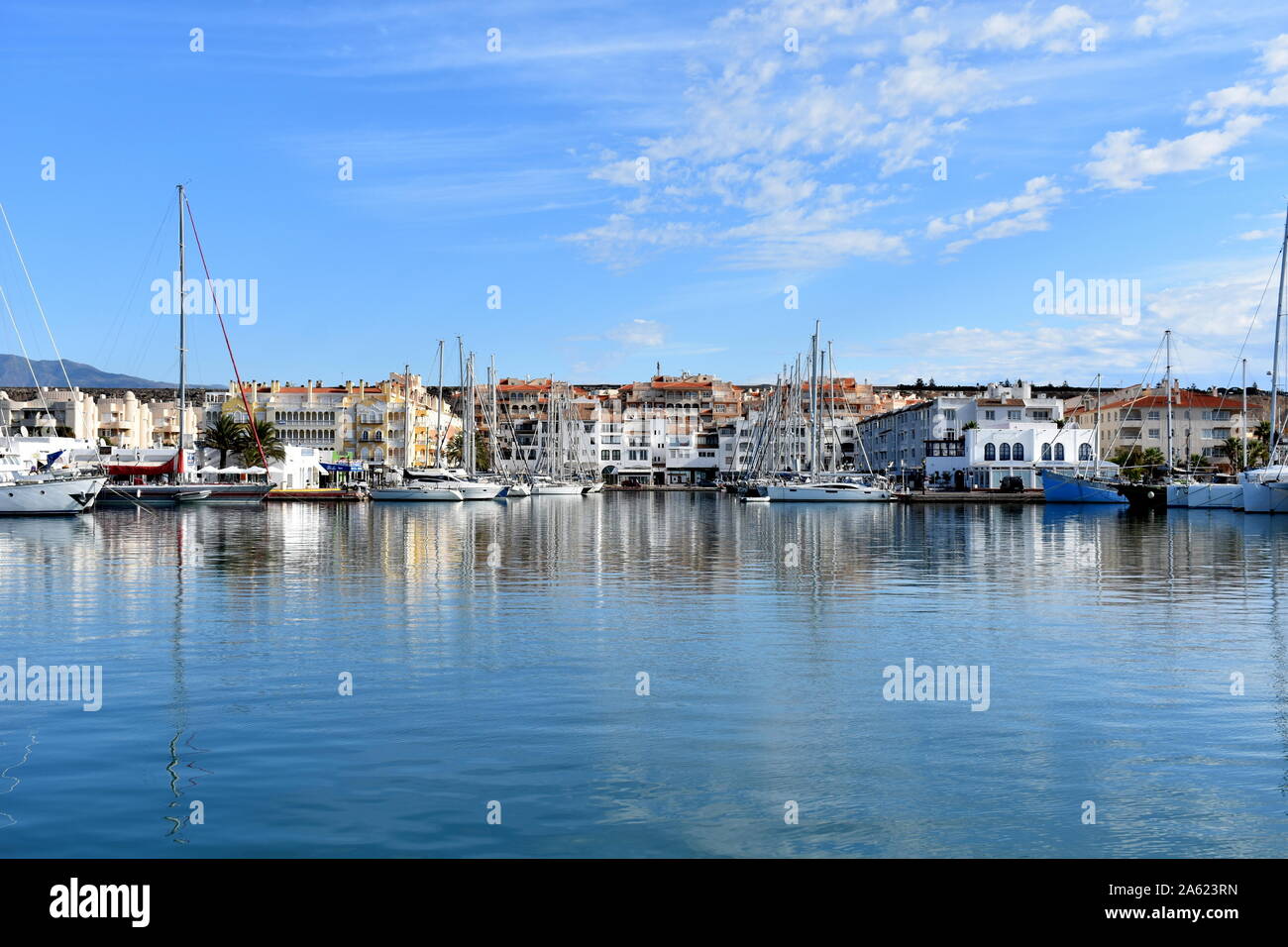 Almerimar harbour hi-res stock photography and images - Alamy