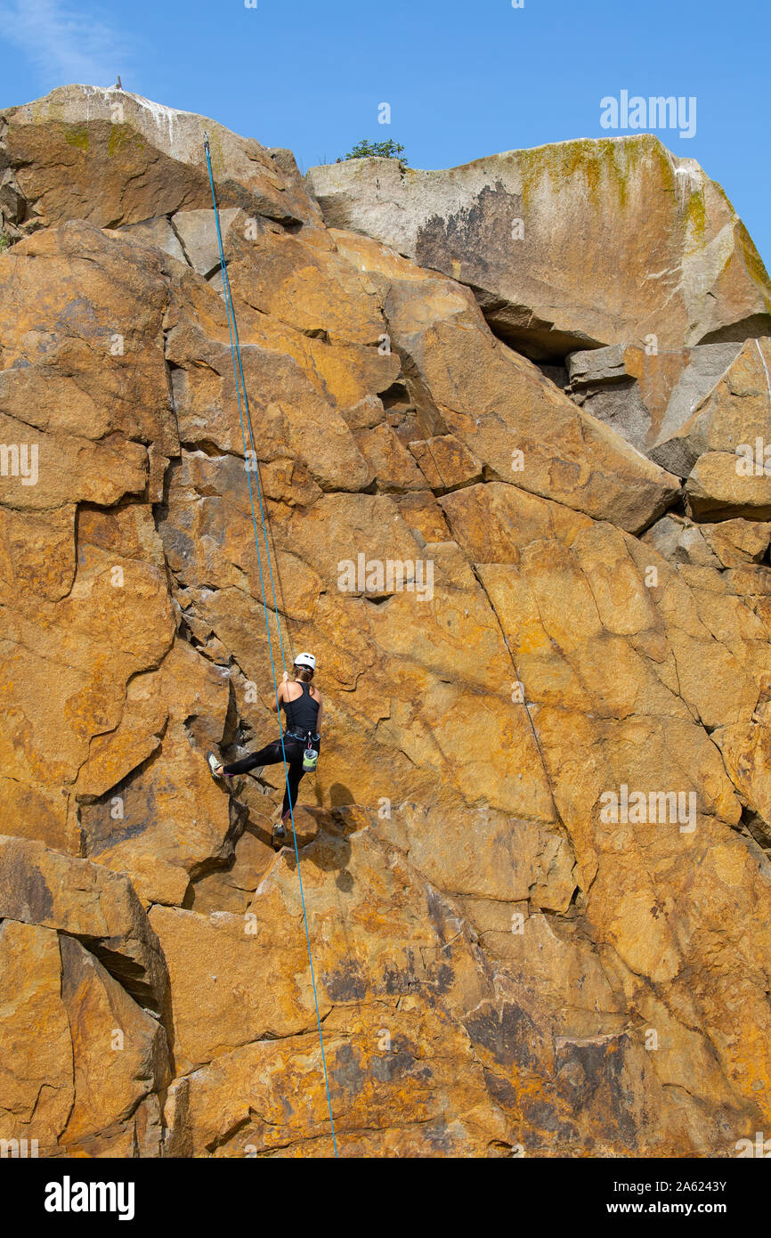 Bornholm denmark climbing hi-res stock photography and images - Alamy