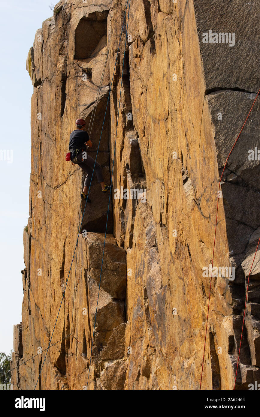 Bornholm denmark climbing hi-res stock photography and images - Alamy