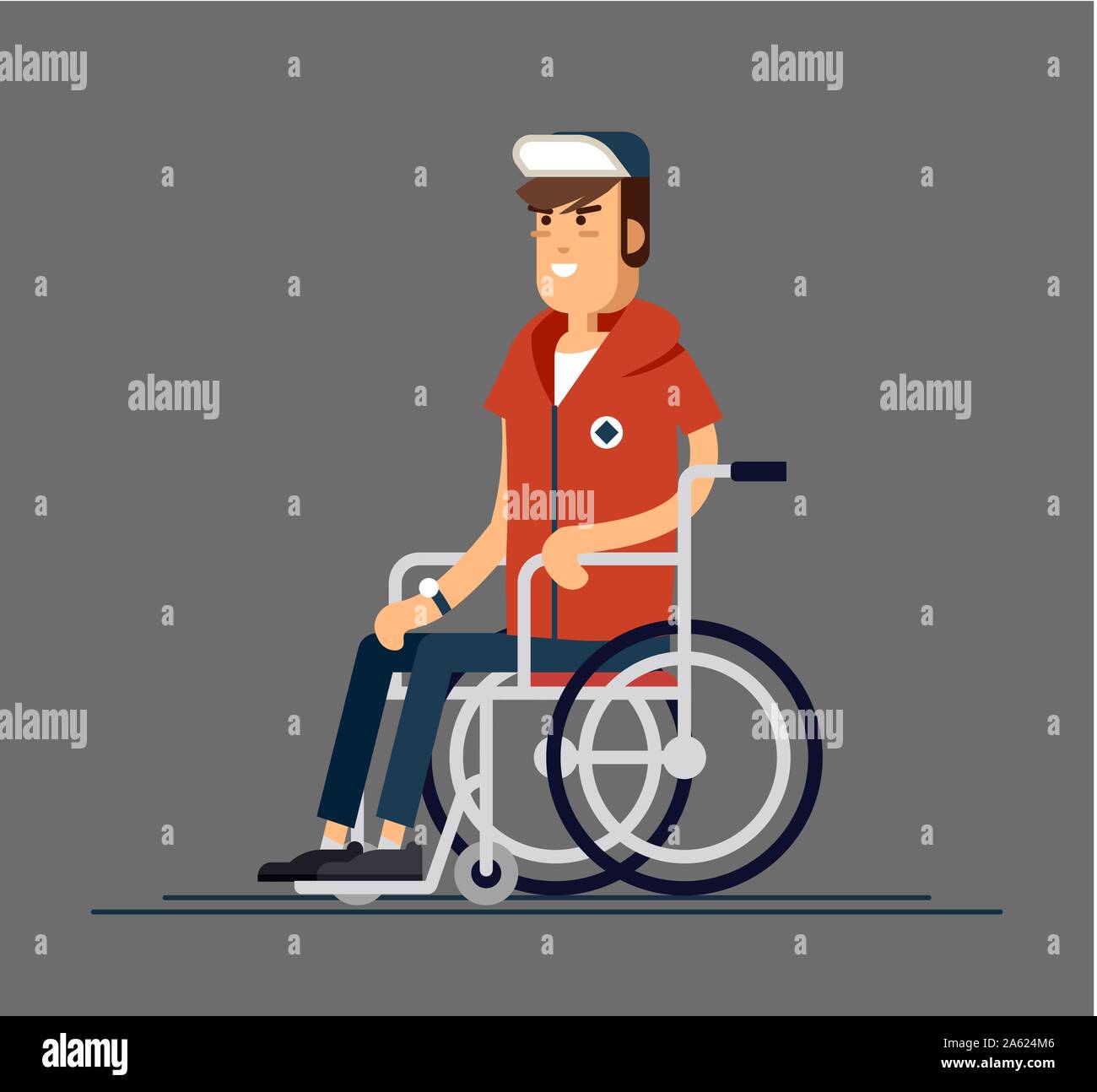 Disability equipment Stock Vector Images - Alamy