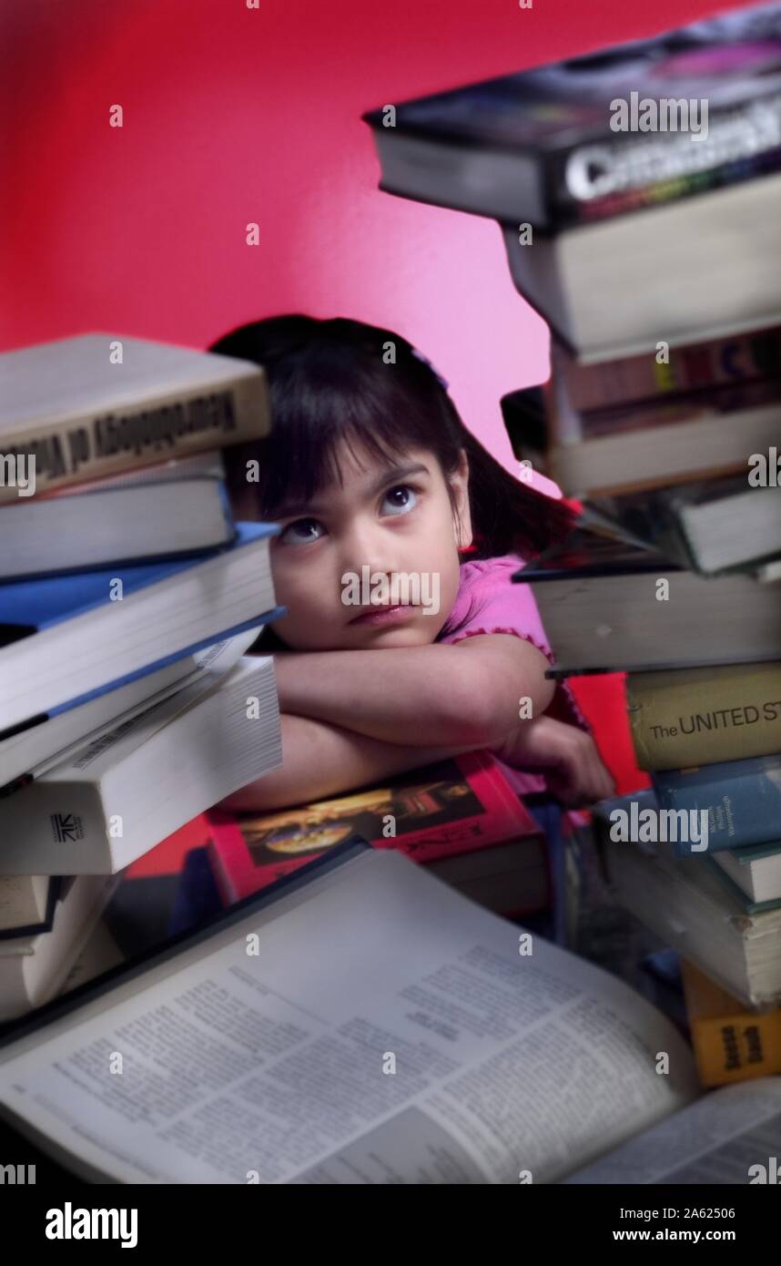 Information overload child hi-res stock photography and images - Alamy