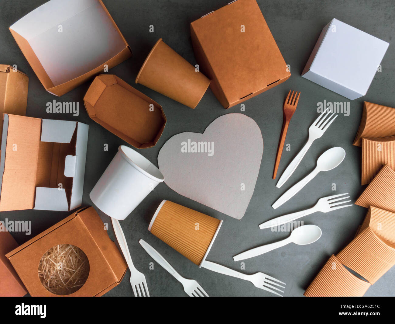 Eco friendly fast food containers from paper. I love Eco concept Top ...