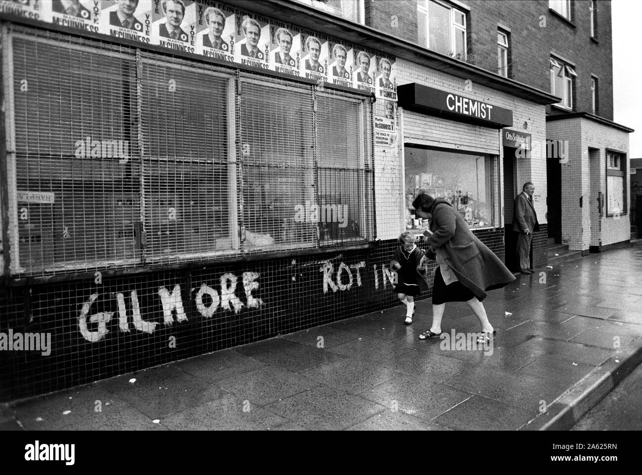 Northern Ireland Derry Londonderry 1983. The Troubles, Raymond Gilmour ...