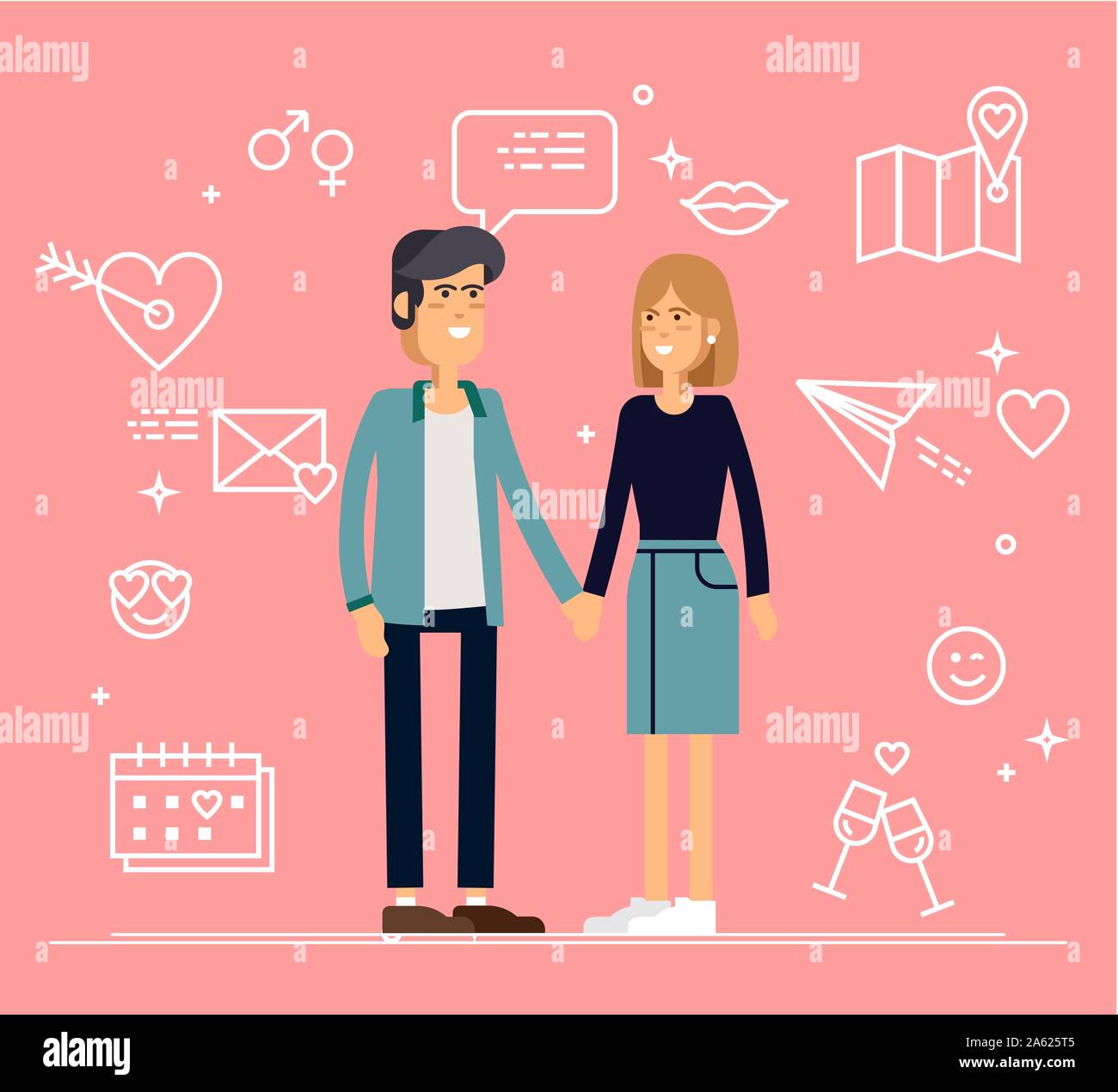 Affectionately Stock Vector Images - Alamy