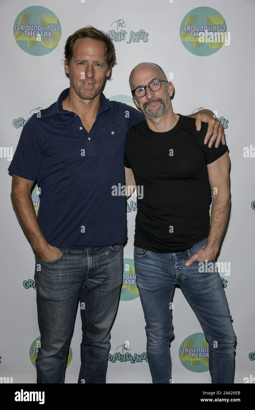 October 22, 2019, Los Angeles, California, USA: NAT FAXON (L) and JIM ...