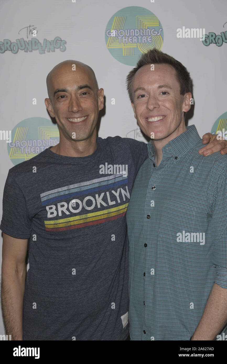 October 22, 2019, Los Angeles, California, USA: MITCH SILPA (L) and JIM ...
