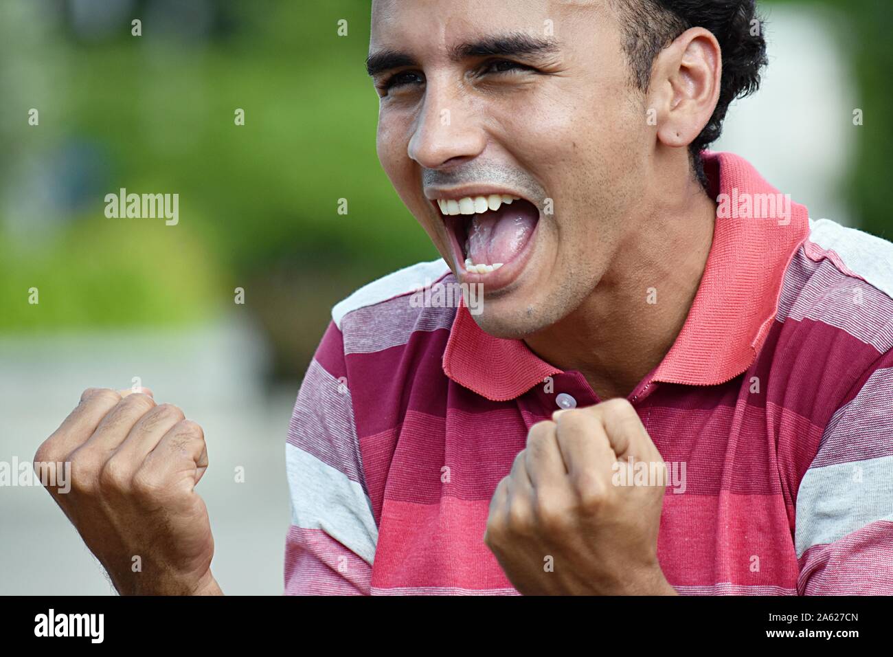 Successful Hispanic Male Stock Photo - Alamy