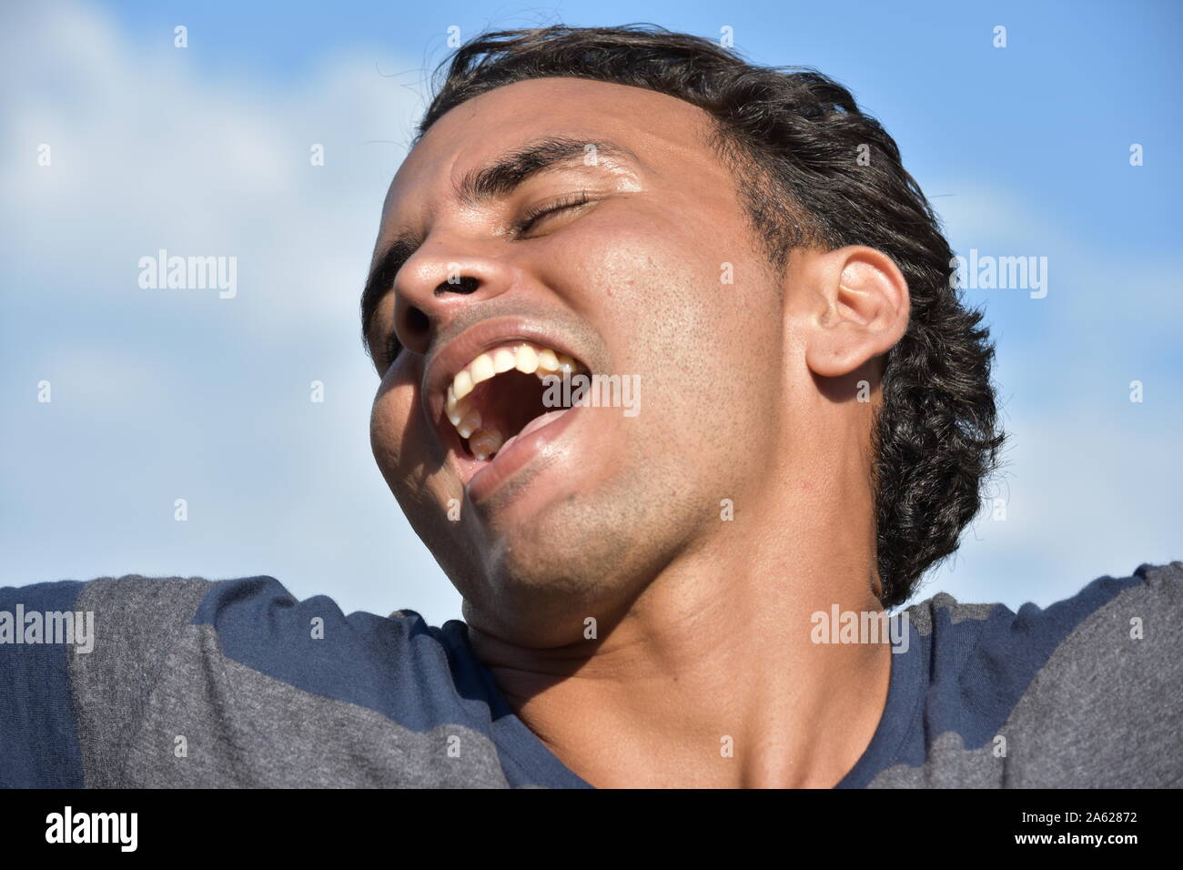 Happy latino hi-res stock photography and images - Alamy