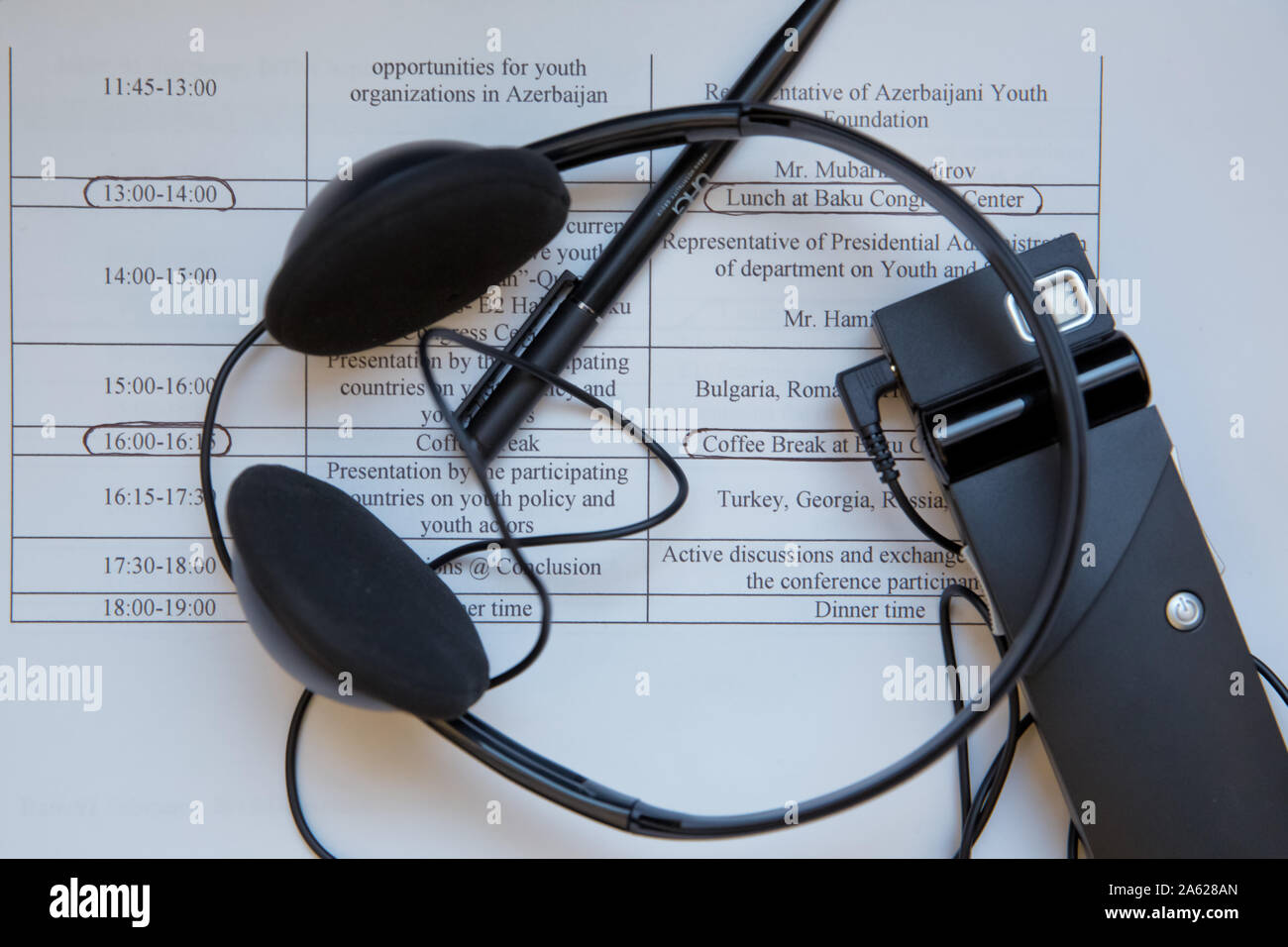 headphones used for simultaneous translation equipment simultaneous interpretation equipment . A ...