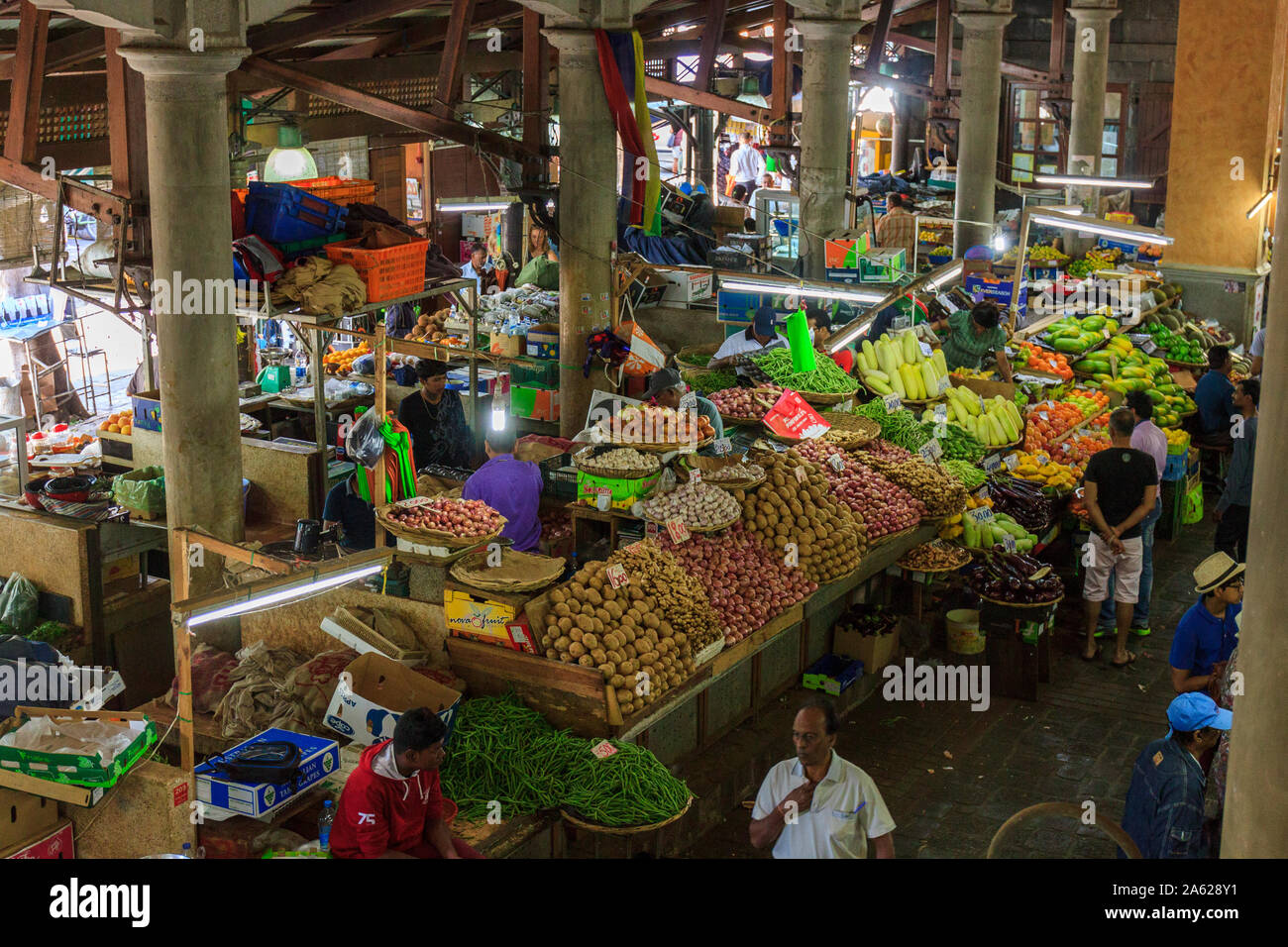 Port louis mauritius market hi-res stock photography and images - Alamy