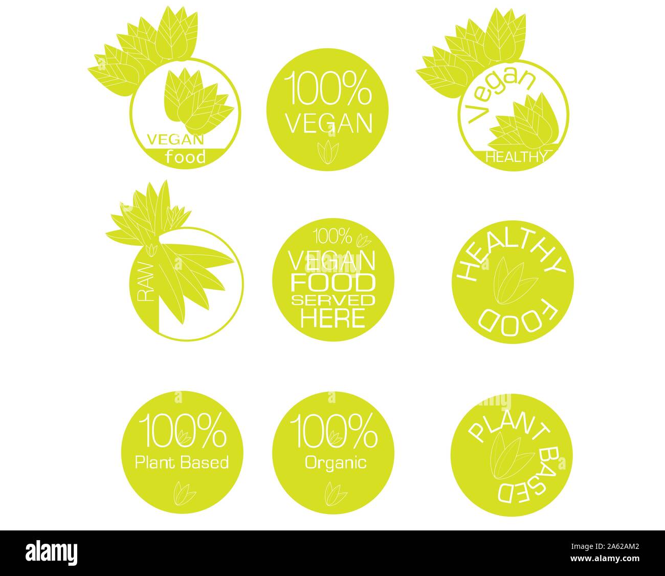 Organic food background concept Stock Vector Images - Alamy