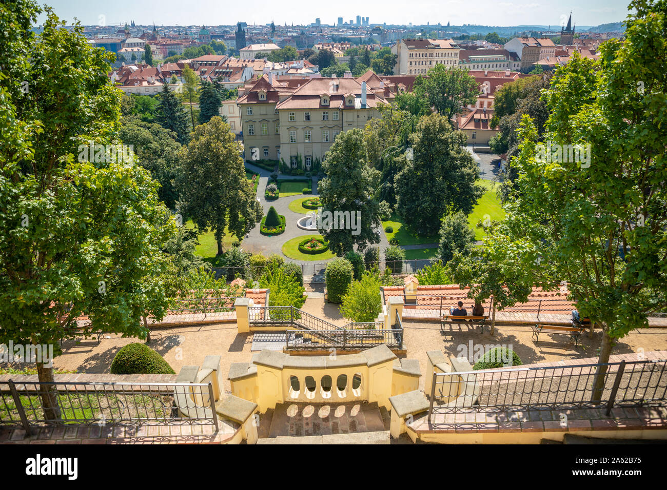 Prague furstenberg garden hi-res stock photography and images - Alamy