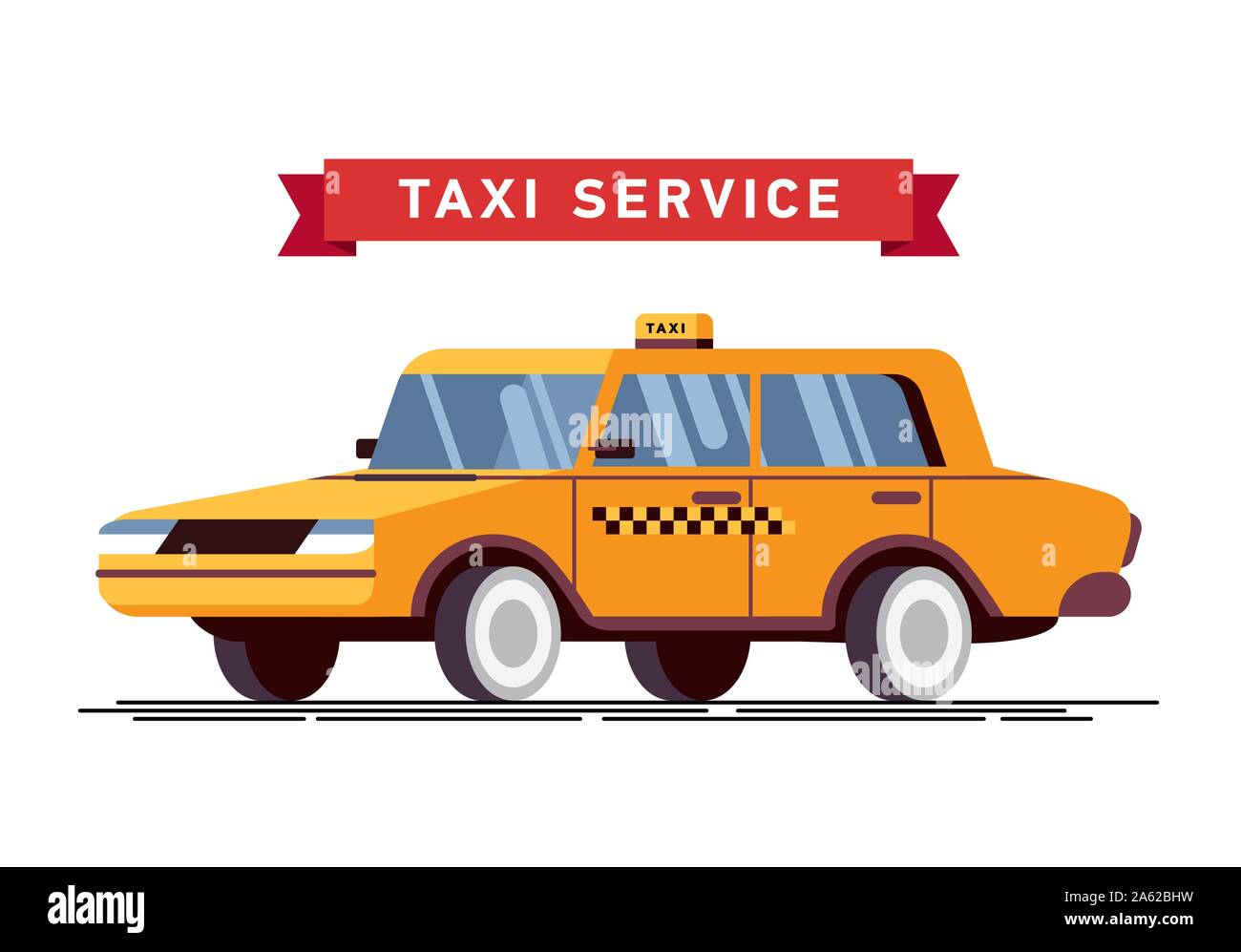 Taxi driver Call with smartphone service background Stock Vector Image ...