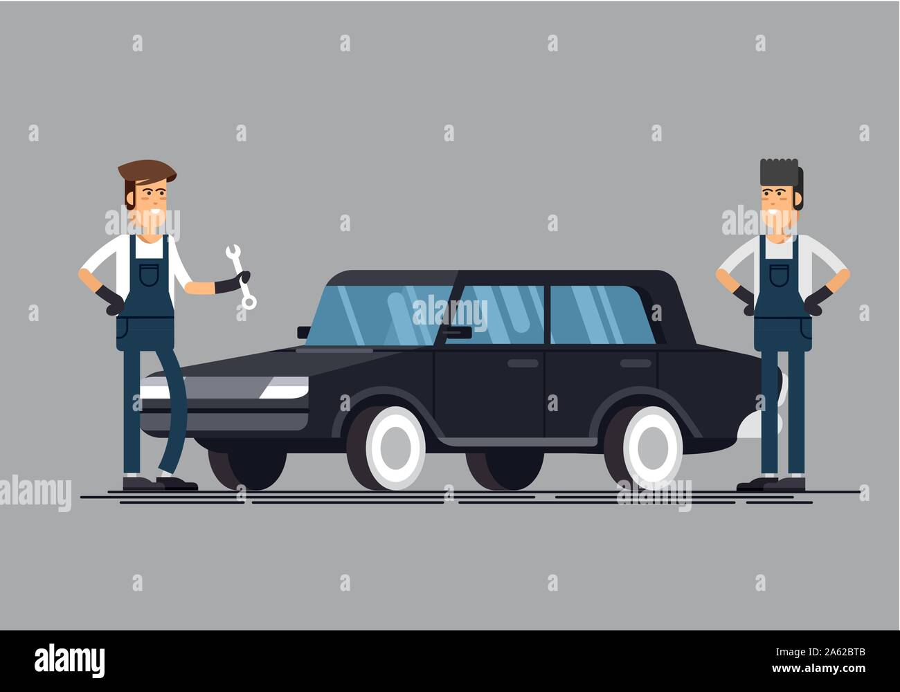 Repair And Overhaul Stock Vector Images - Alamy