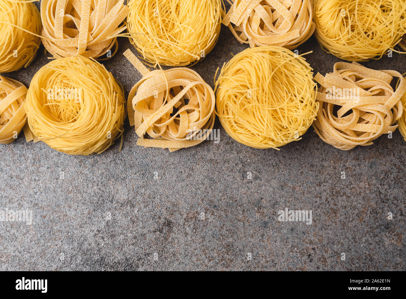 Different types of pasta that we use every day in the kitchen when ...