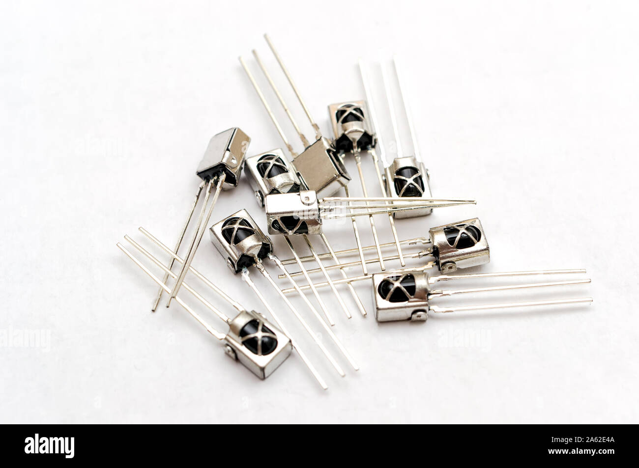 Pile of infrared receiving head Stock Photo - Alamy