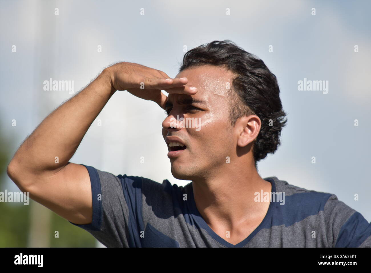 Male searching hi-res stock photography and images - Alamy