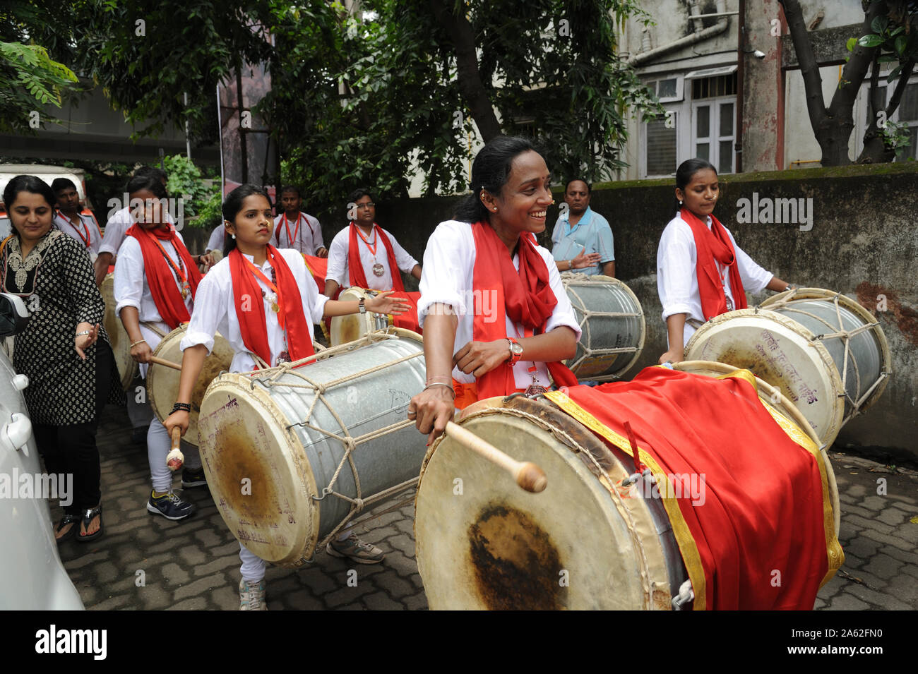 Mumbai, Maharashtra, India, Southeast Asia : Indian devotees Young boys ...