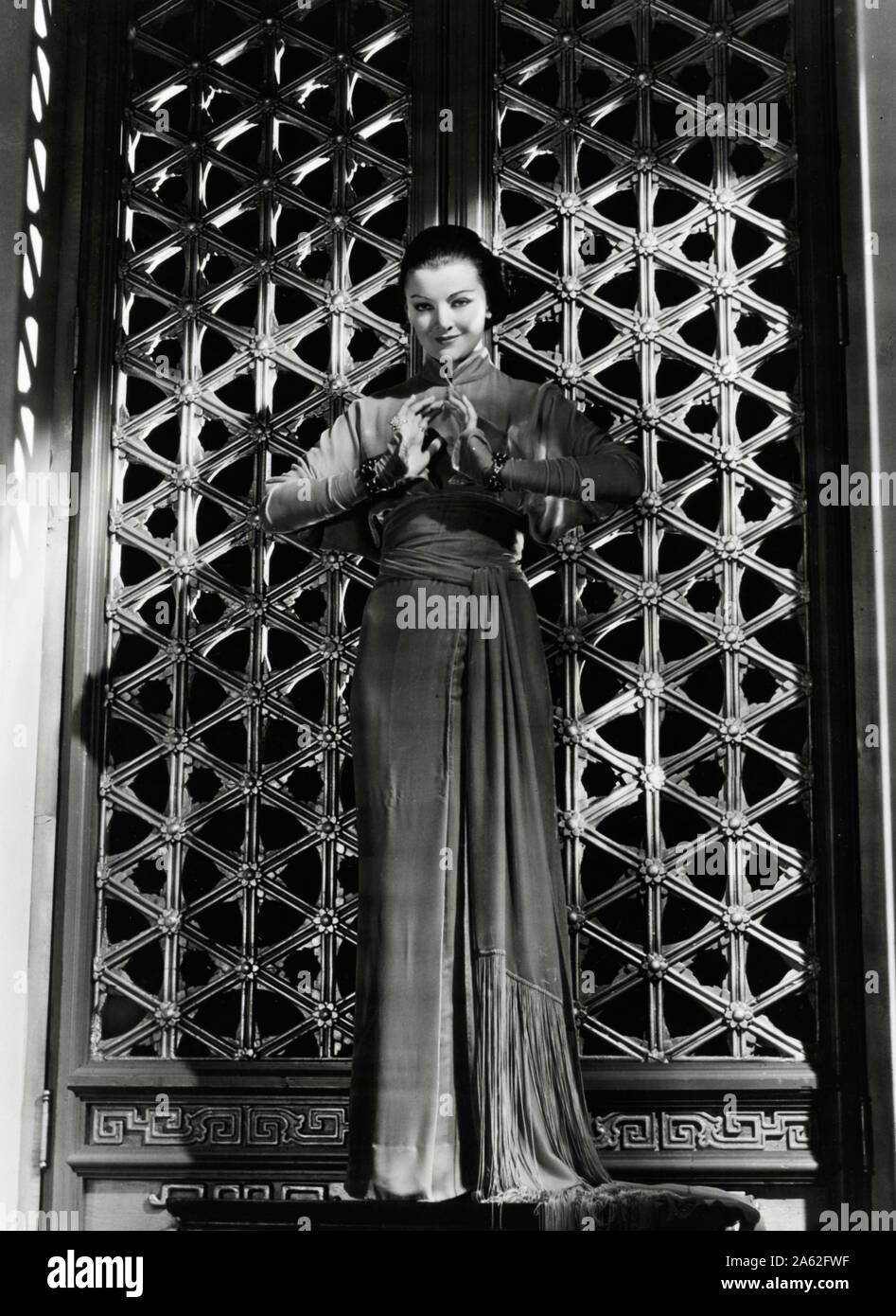 Myrna Loy, "The Mask of Fu Manchu" (1932) MGM File Reference # 33848-914THA Stock Photo - Alamy