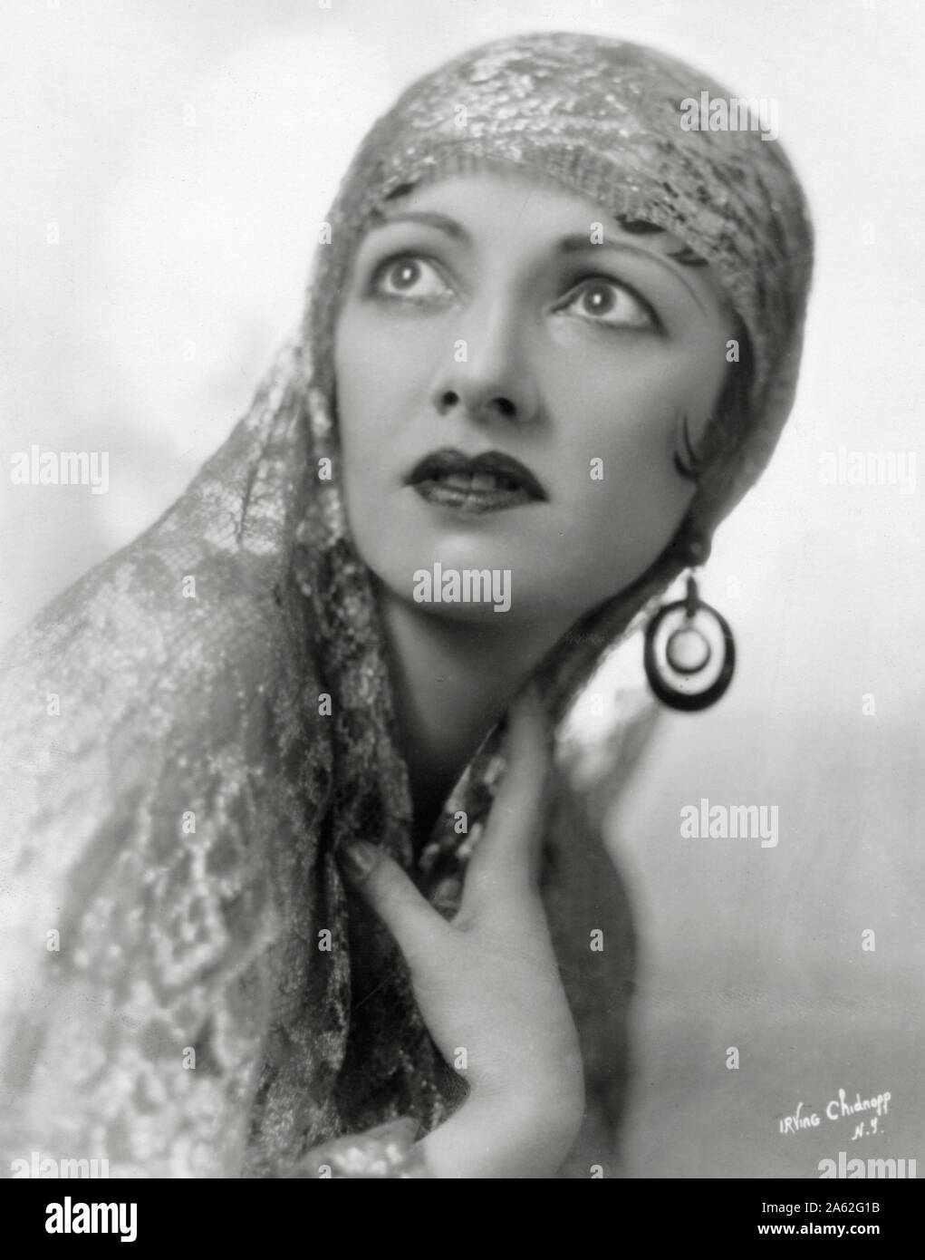 Natacha Rambova on stage production of "Creoles" (1927) File Reference ...