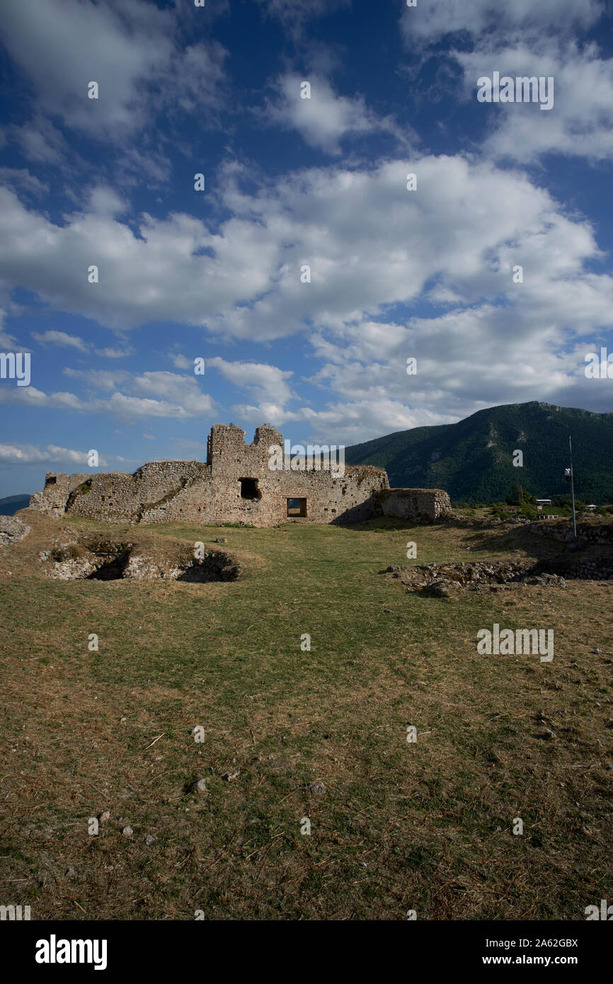 Mendenitsa Castle, Greece, near Thermopylae. Also known as Bodonitsa ...