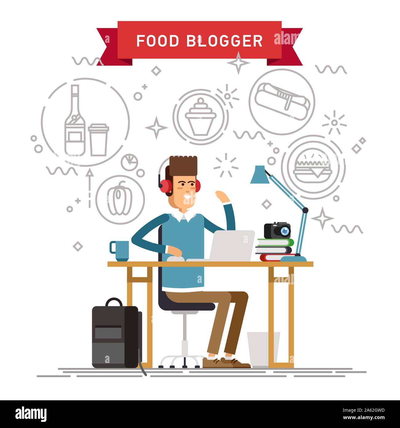 Vector illustration creative process Cut Out Stock Images & Pictures ...