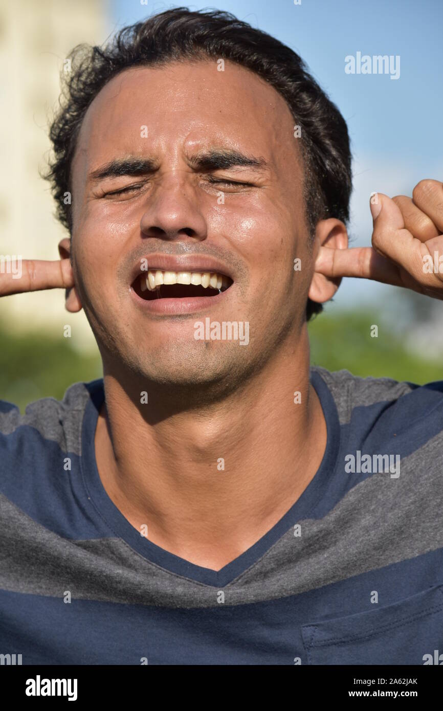 Quiet Handsome Male Stock Photo - Alamy